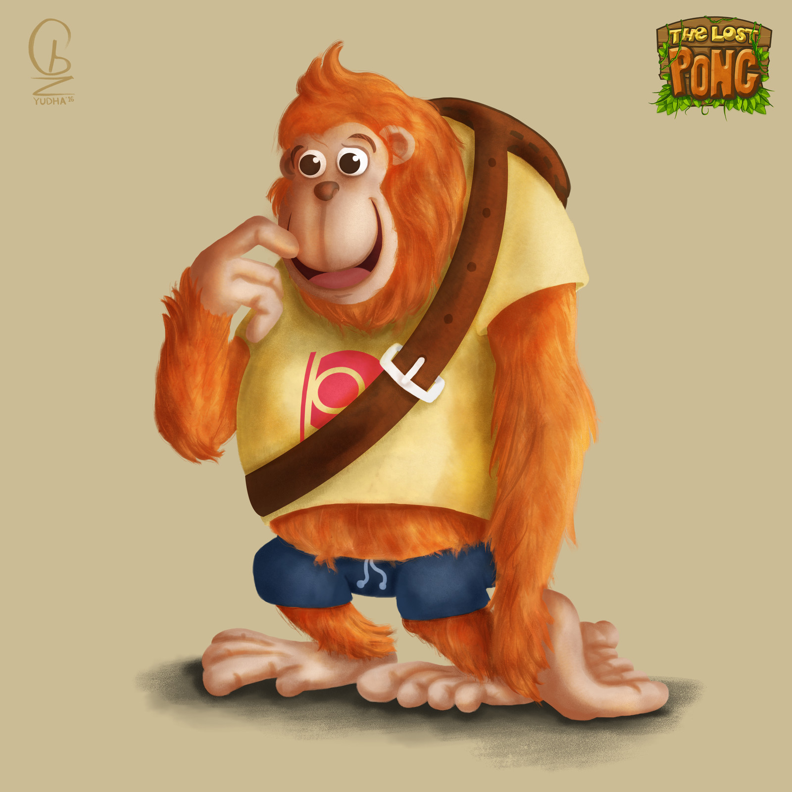 Yudha Aditya GZ - The Lost Pong Characters Concept
