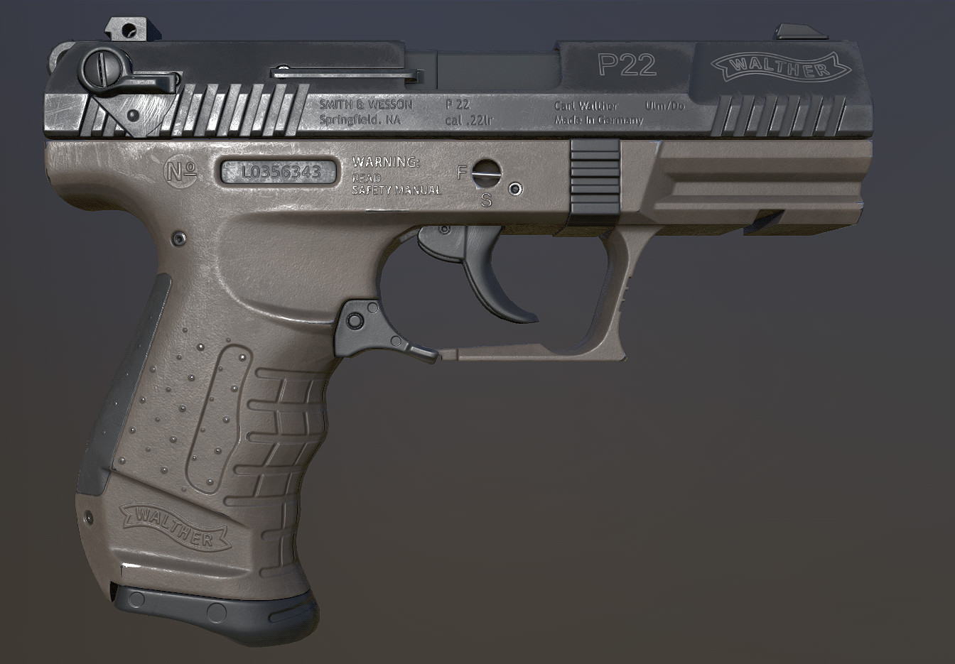 ArtStation - Walther P22