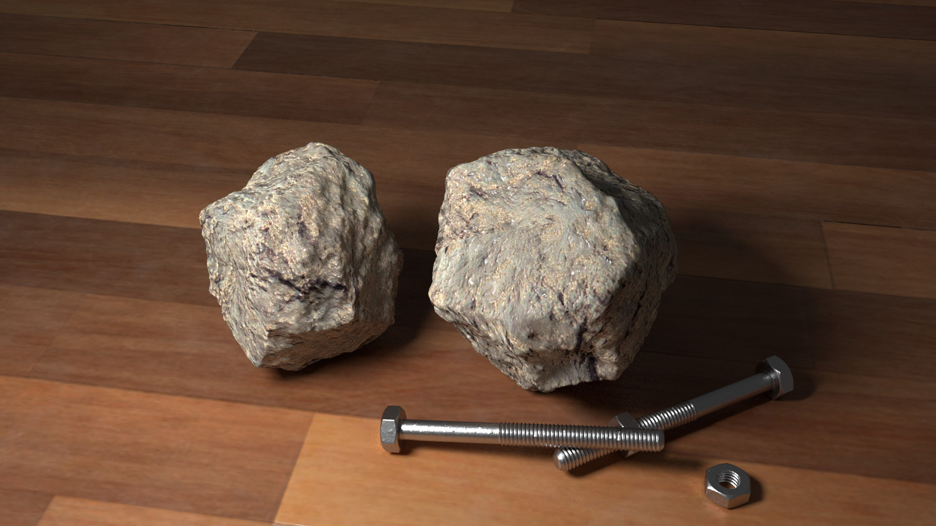 ArtStation - Rocks and Bolts and Nuts