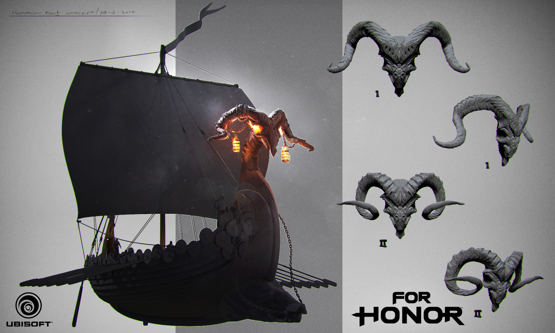 Vladimir Somov - For Honor Cinematics - Viking Drakkar