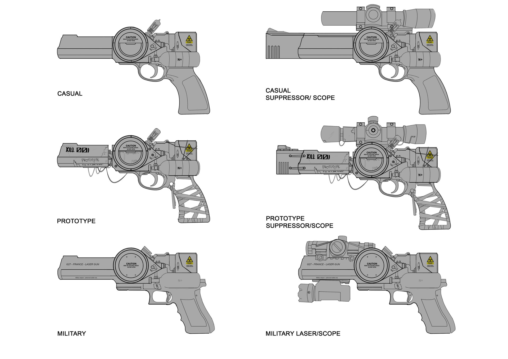ArtStation - Laser gun