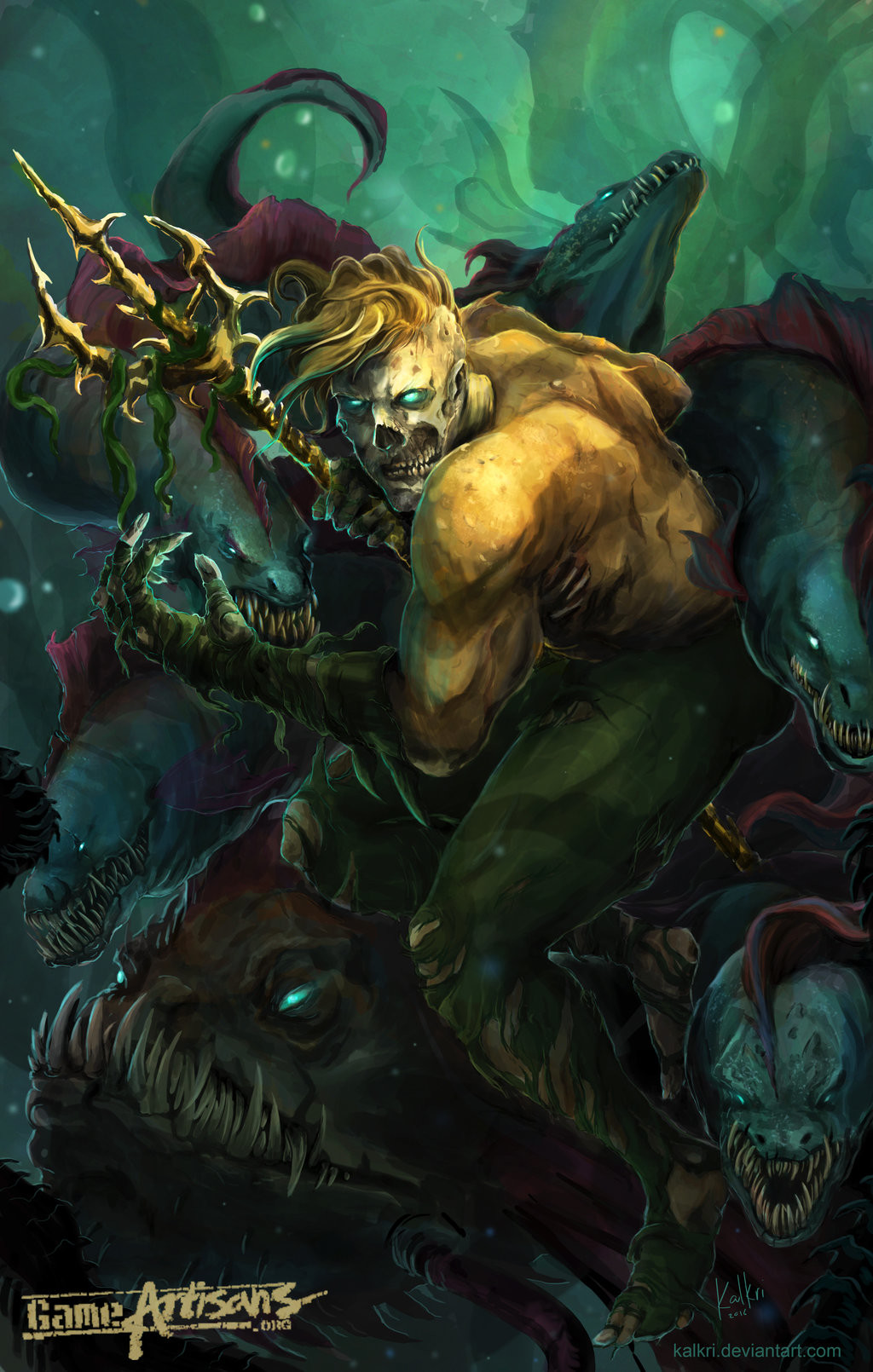 ArtStation - Undead Aquaman