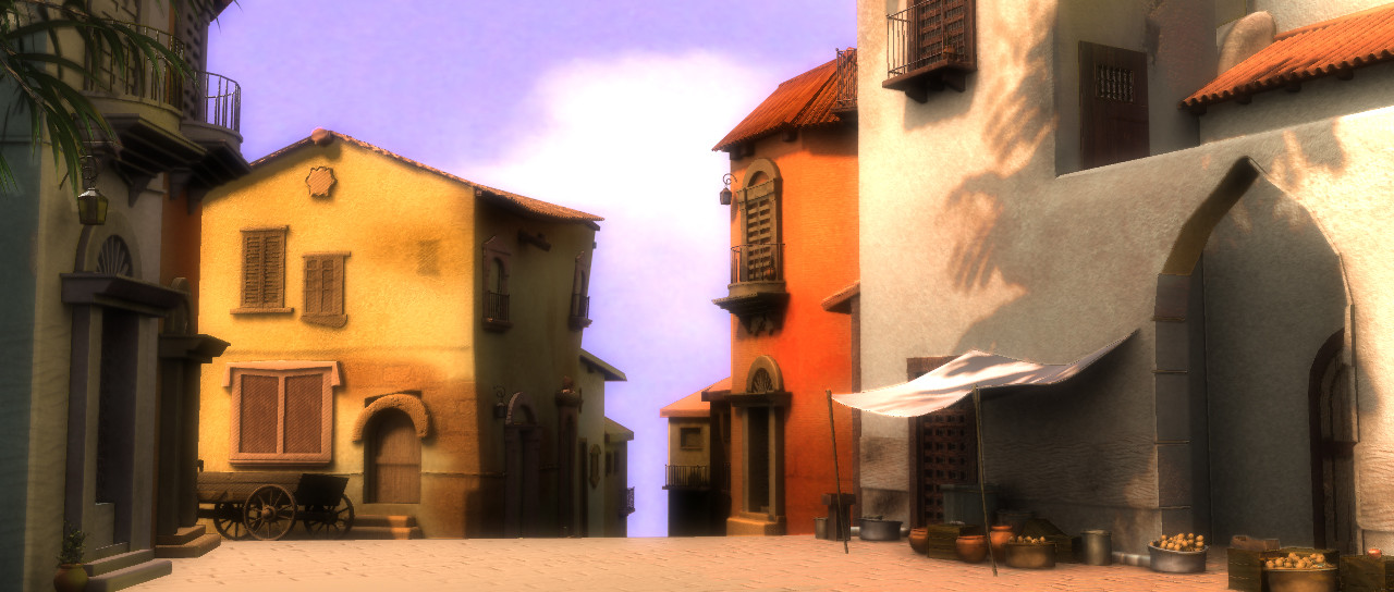 ArtStation - Hometown of "Puss In Boots"!!!!