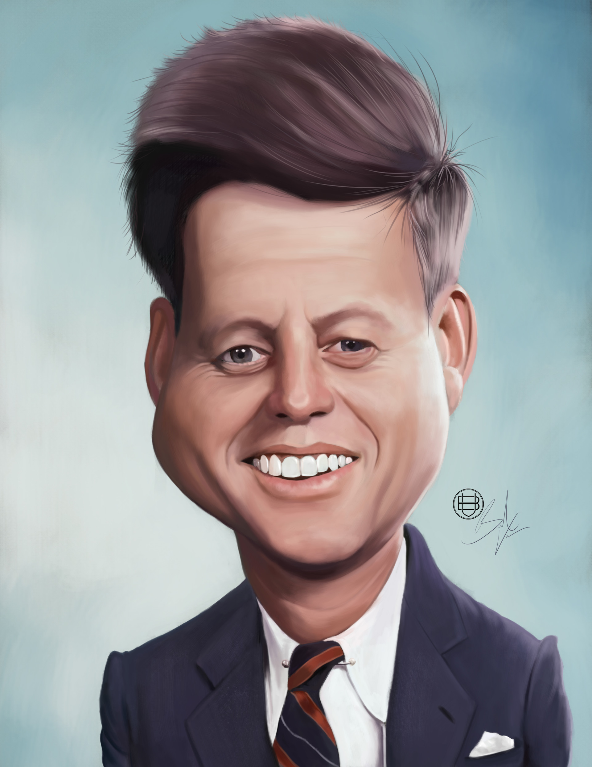 Jfk Caricature John F. Kennedy | PragerU