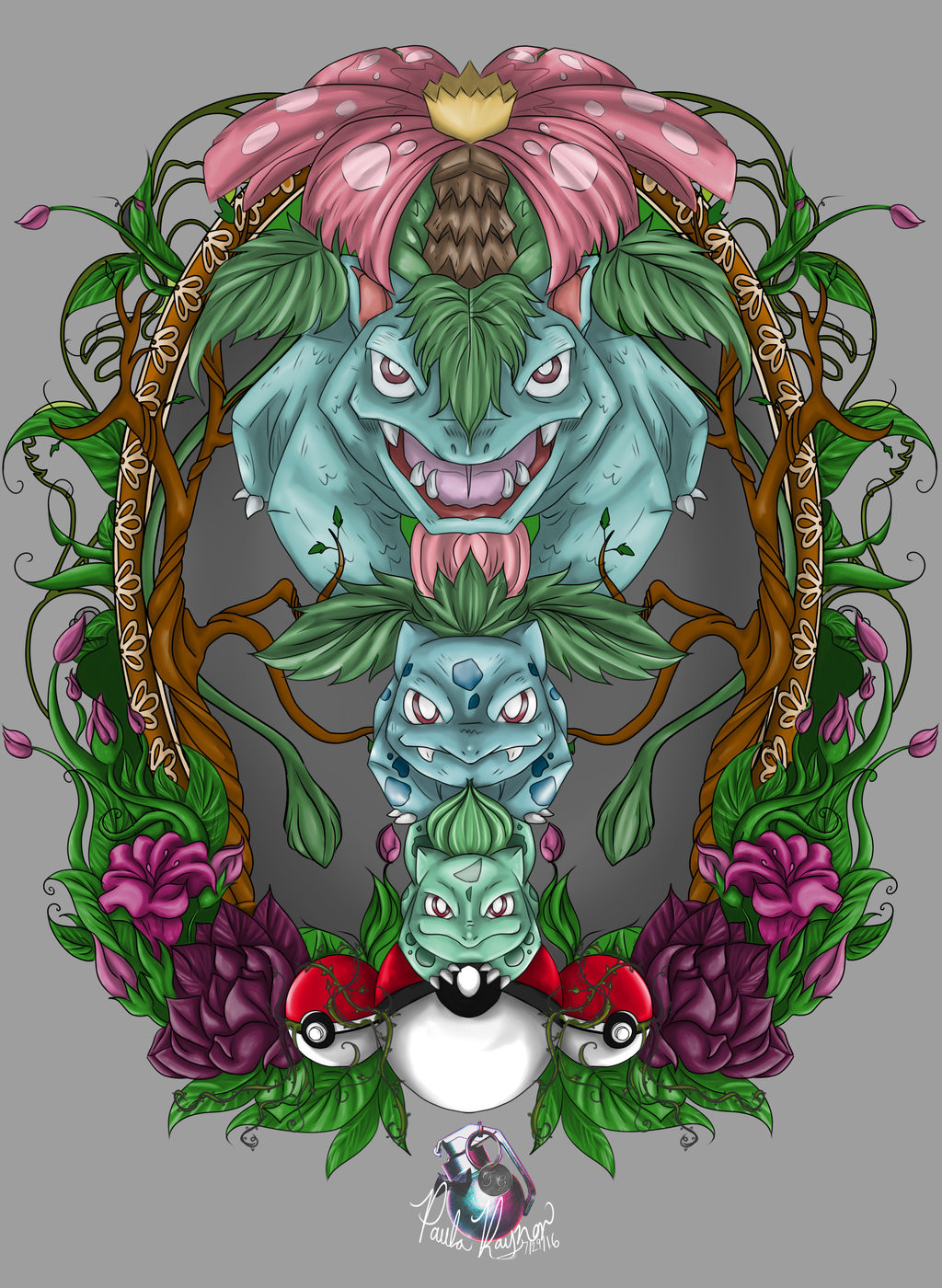 bulbasaur tattoo simple