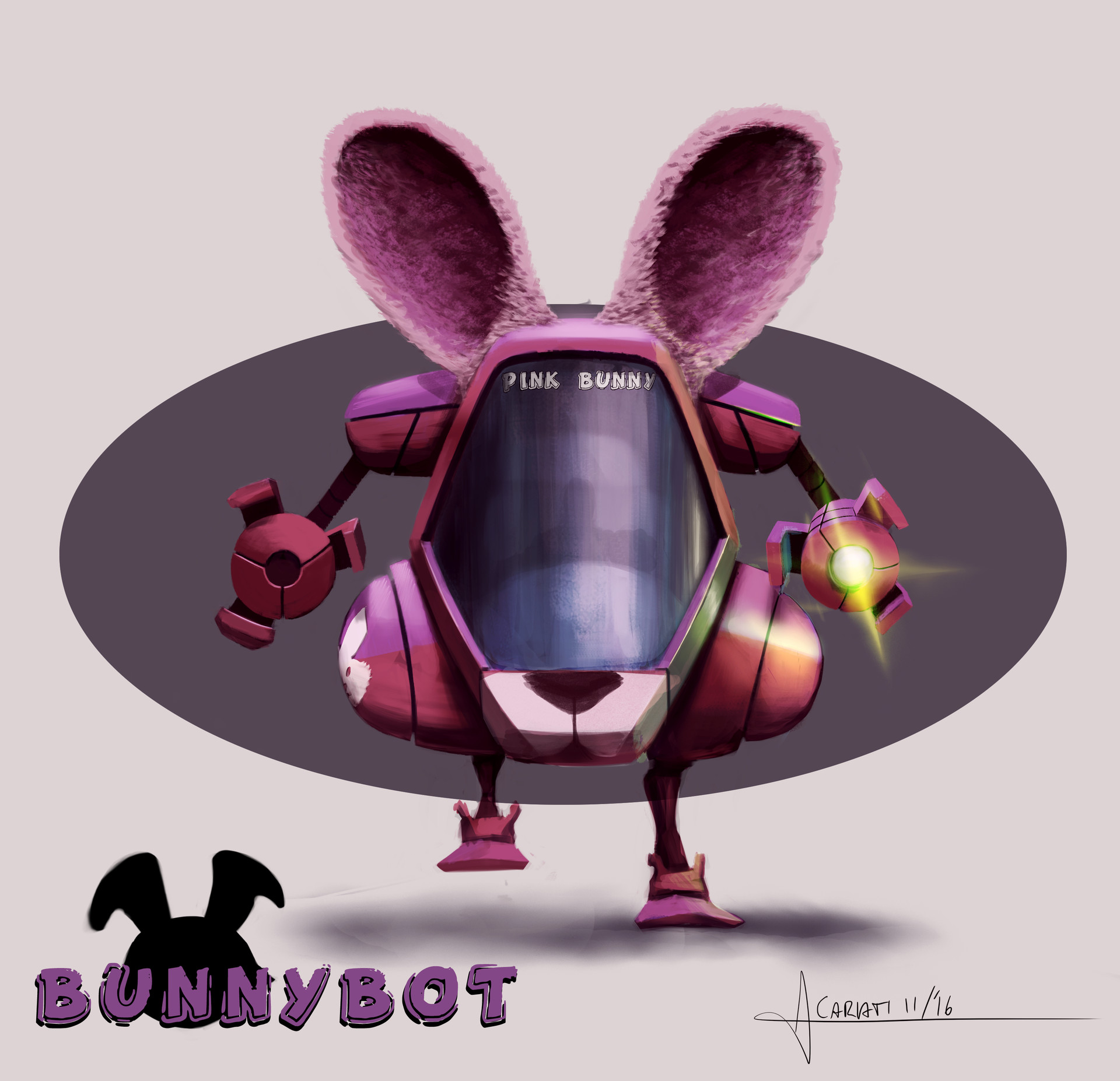 ArtStation - bunnybots, Alberto Cariati