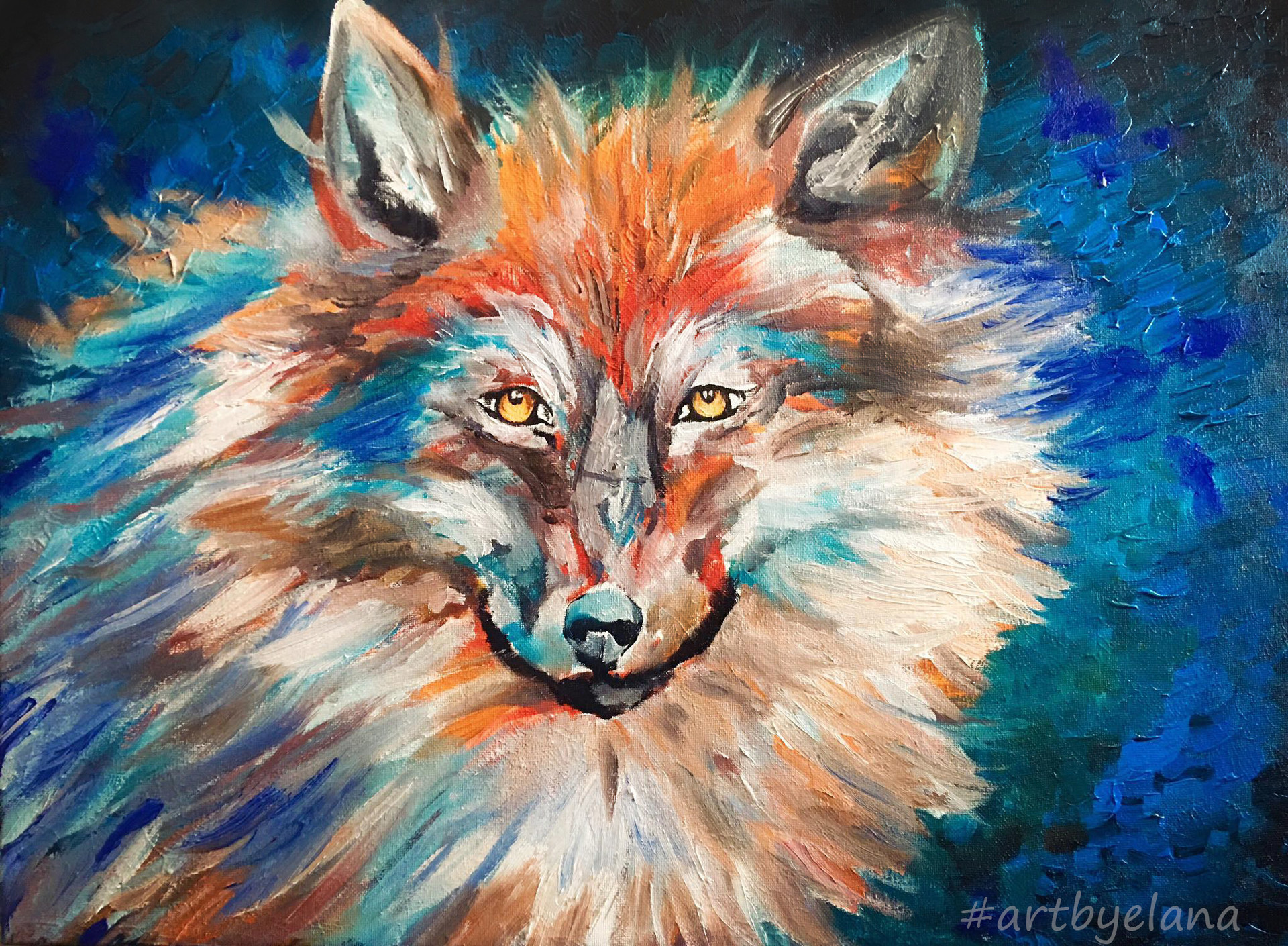 ArtStation - Blue Wolf