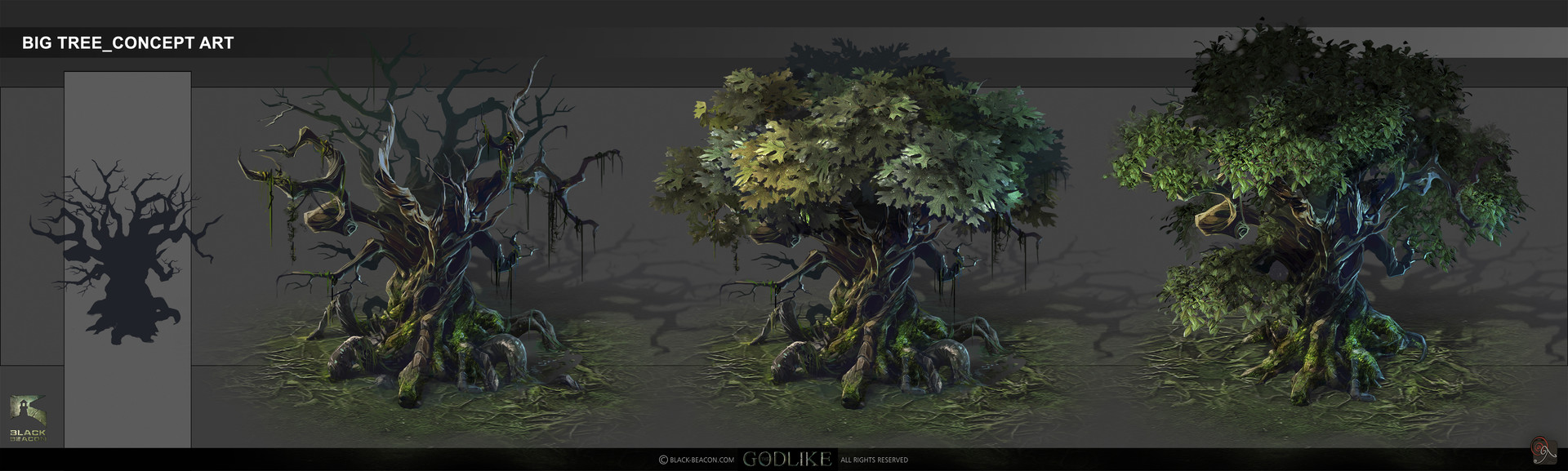 Olesia Hoiko - Trees_Concept Art