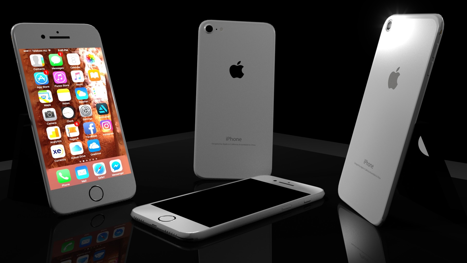 ArtStation - iPhone 7 Game ready model