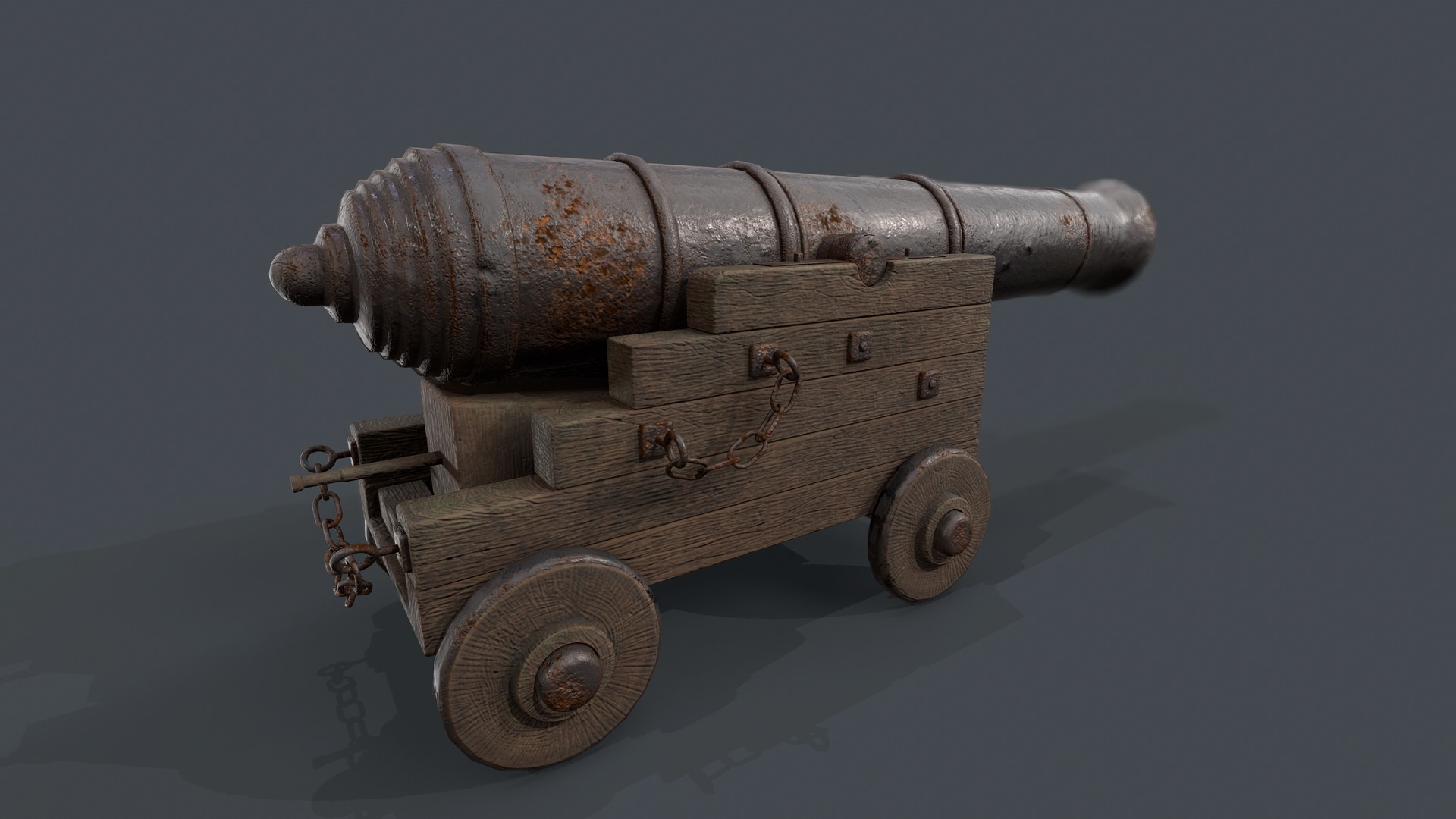 ArtStation - Rusty Cannon