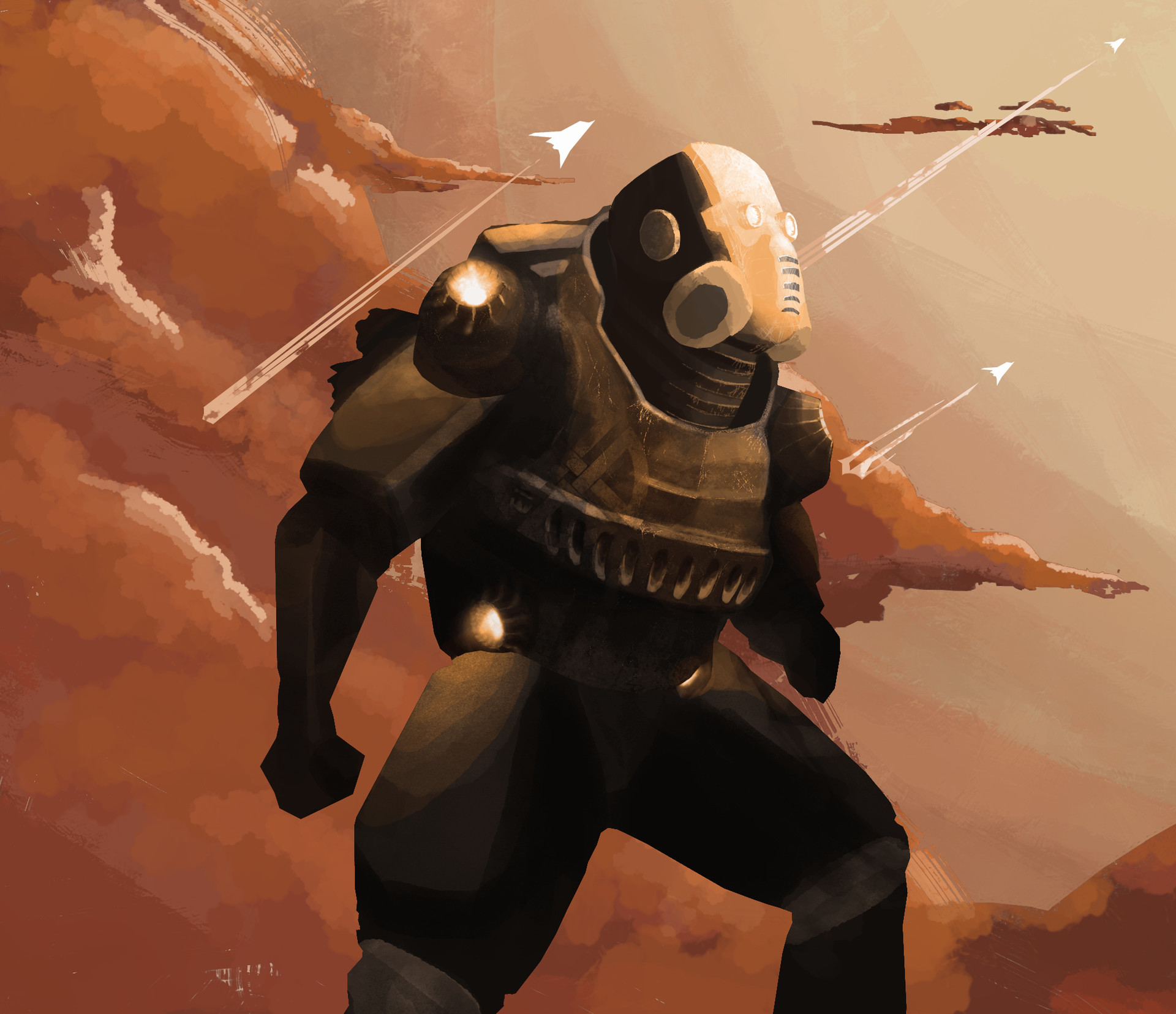 ArtStation - Space Warrior