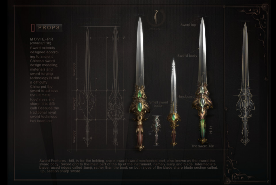 ArtStation - Cold weapon design