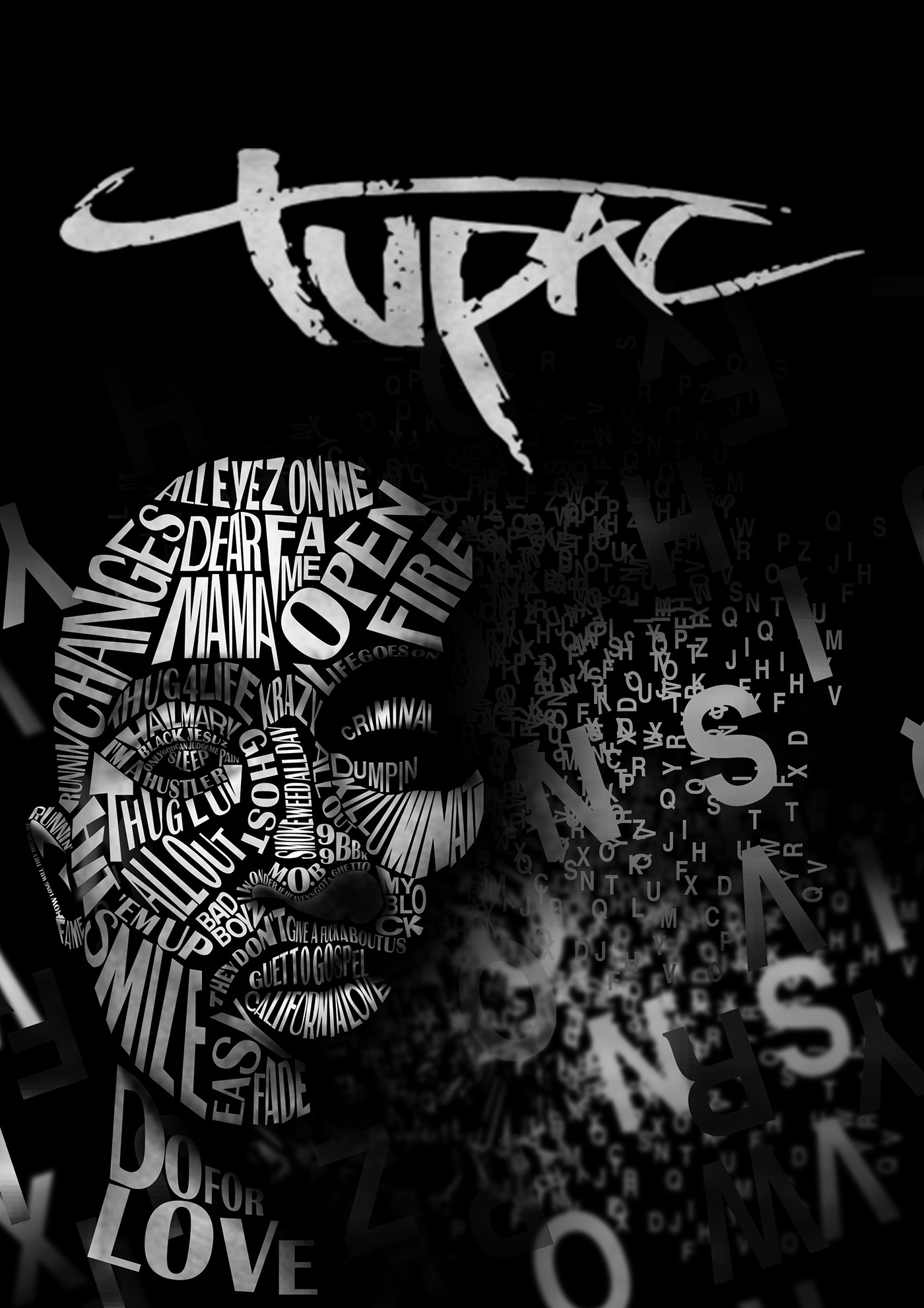 ArtStation - All type Tupac Shakur