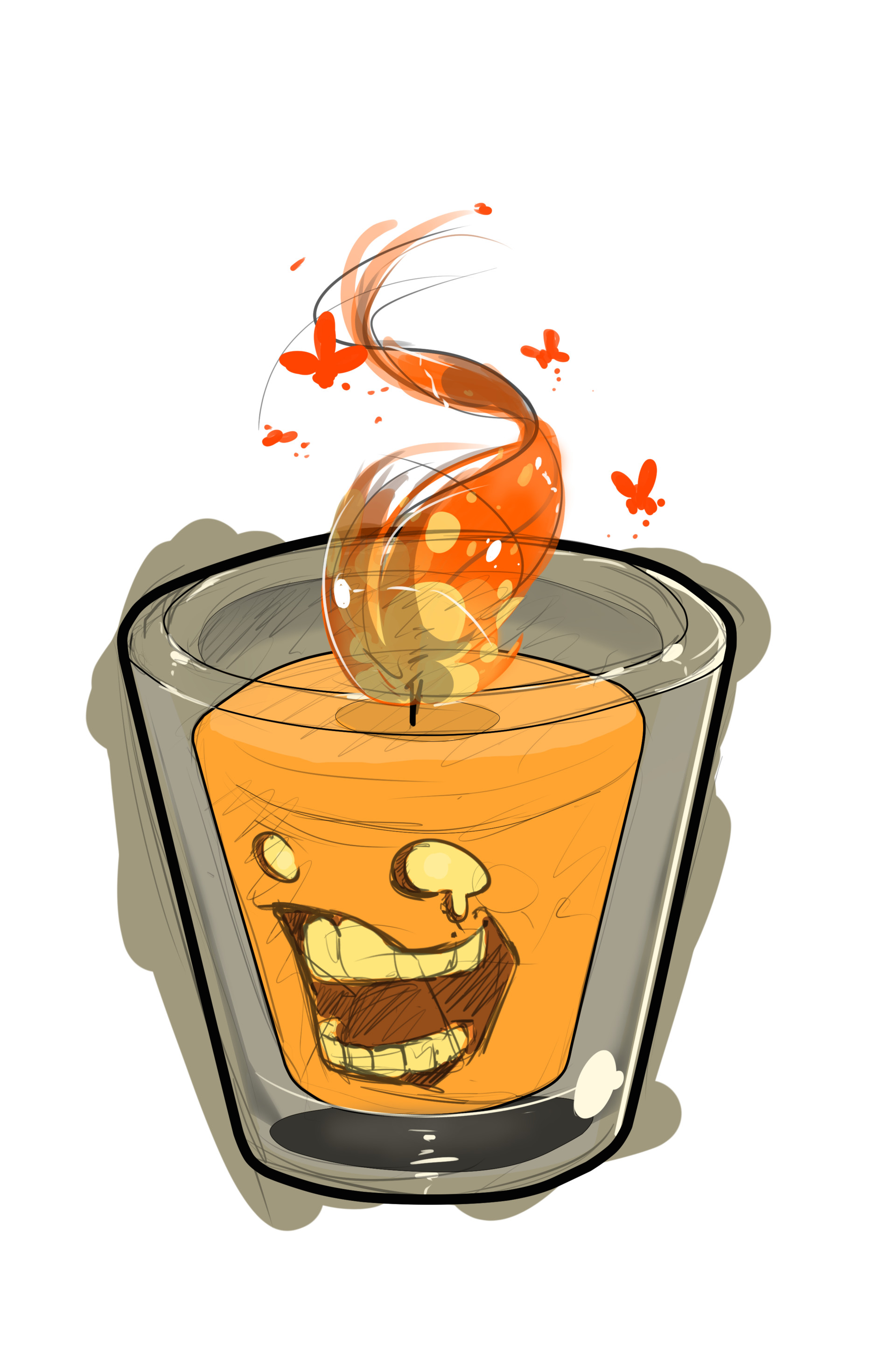 ArtStation - talking candle