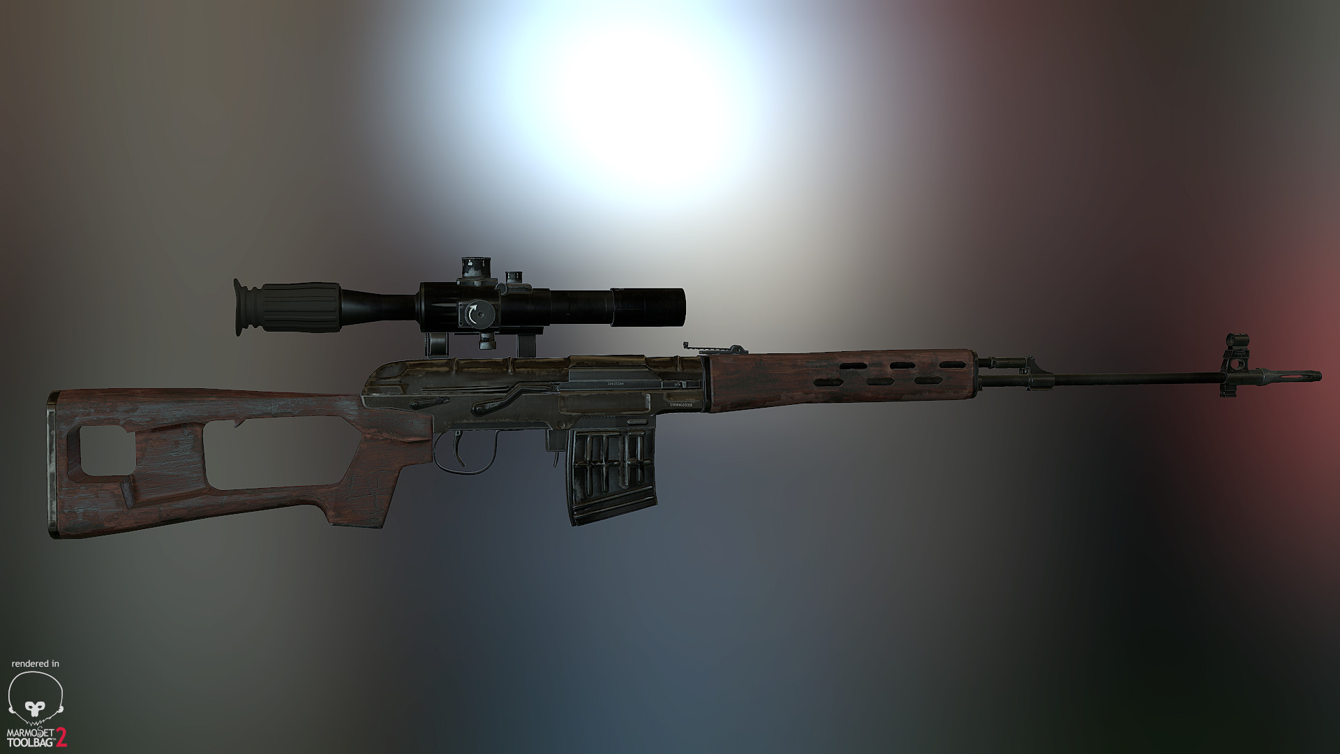 ArtStation - Dragunov Svd