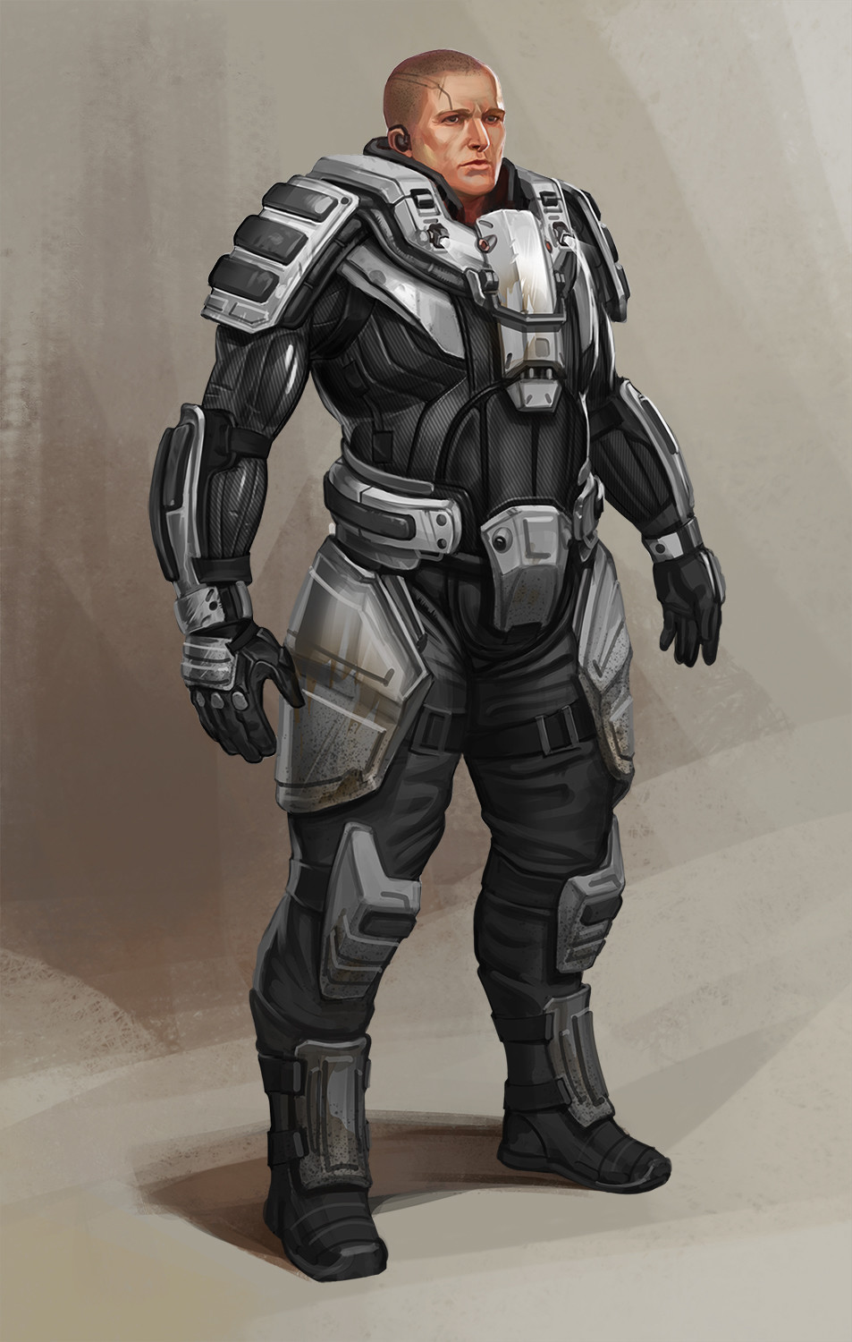 ArtStation - Sci-fi soldier