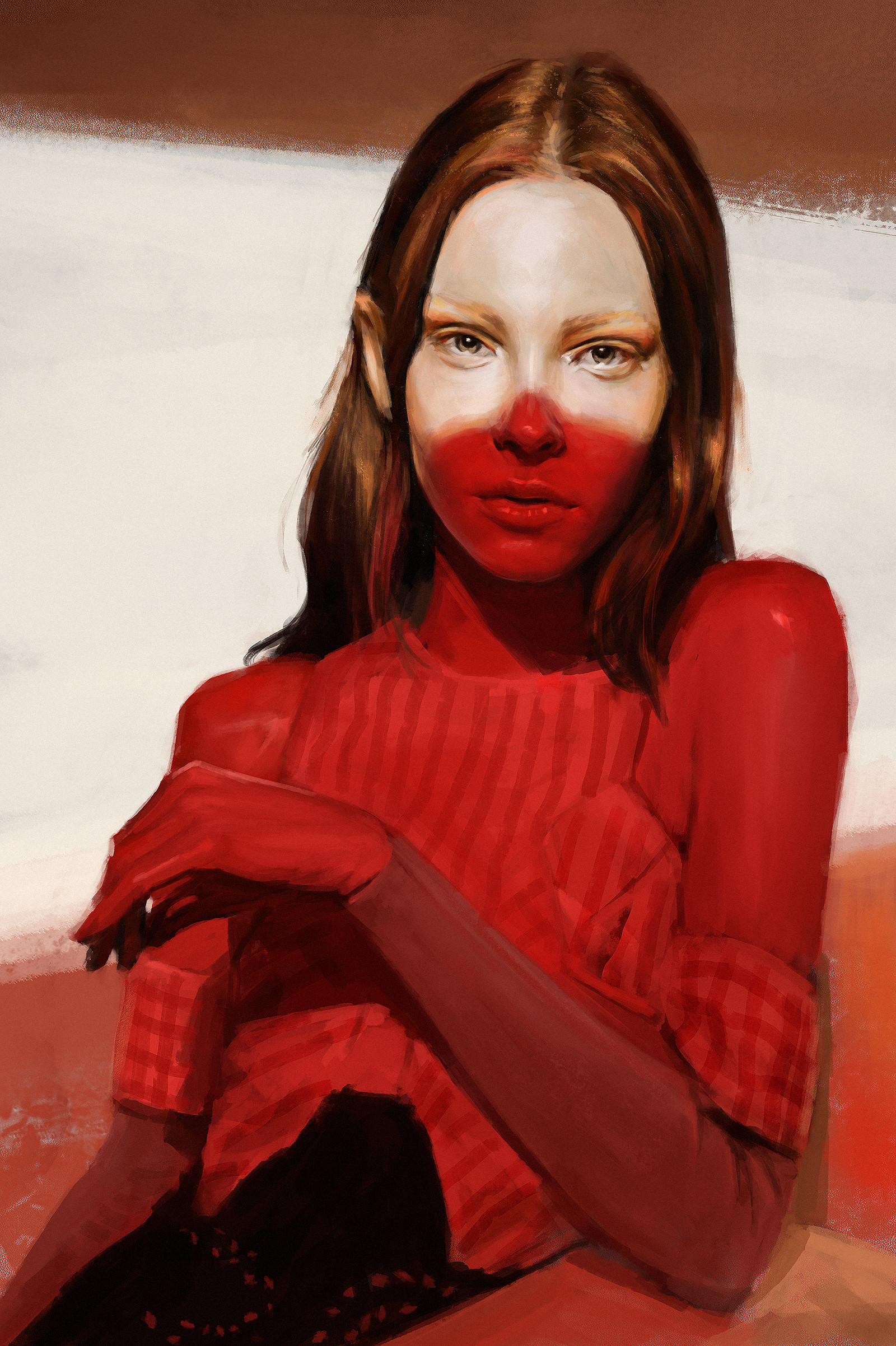 ArtStation - Girl study