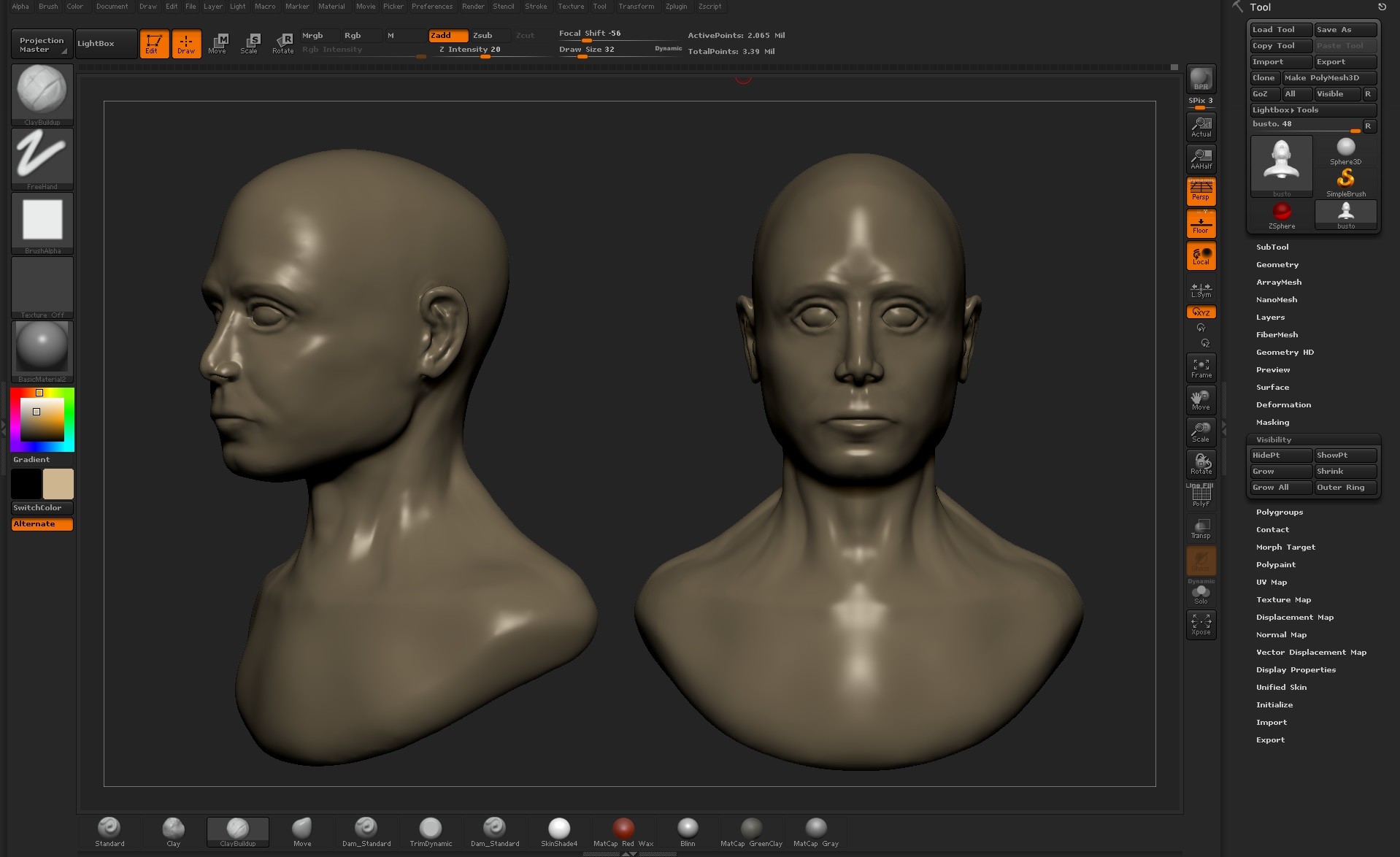 ArtStation - 3D Face