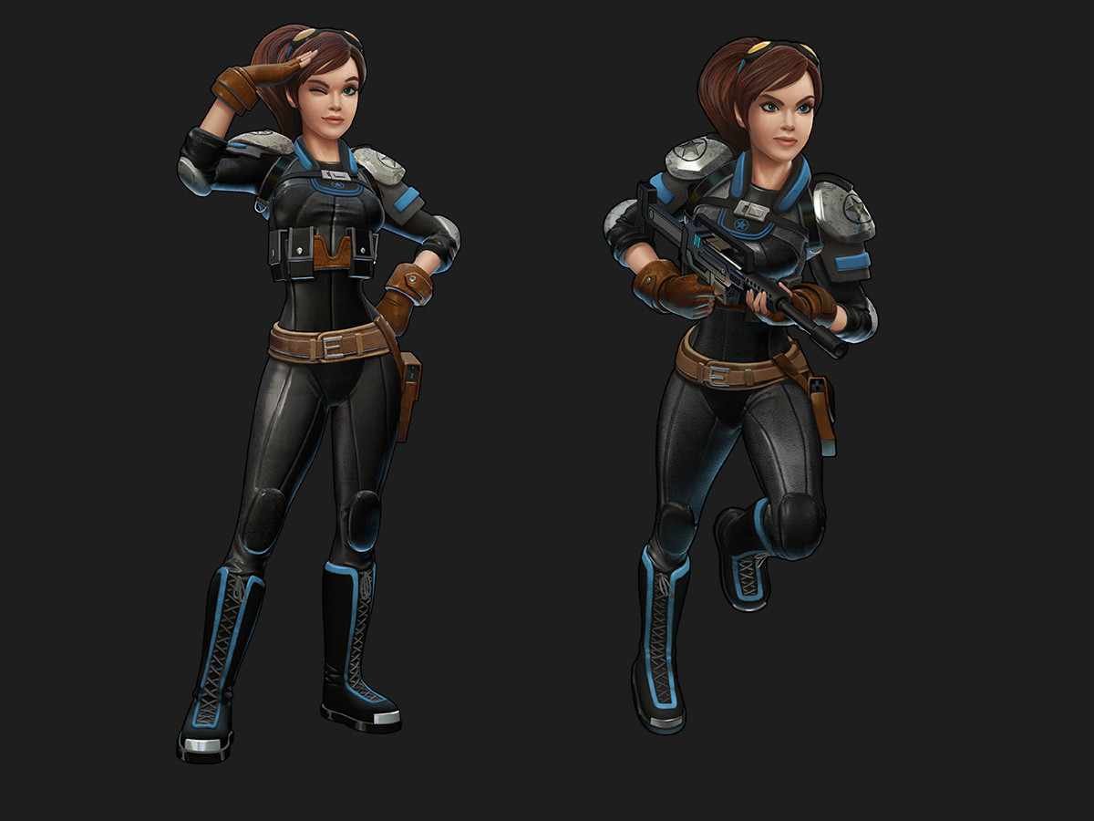 ArtStation - Enemy Lines - Hero