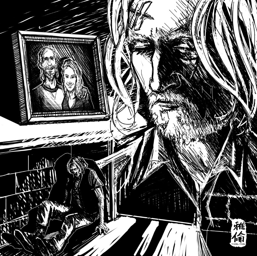 ArtStation - Dwight - TWD fanart