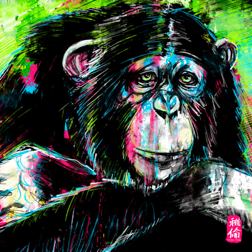 ArtStation - Sad Monkey