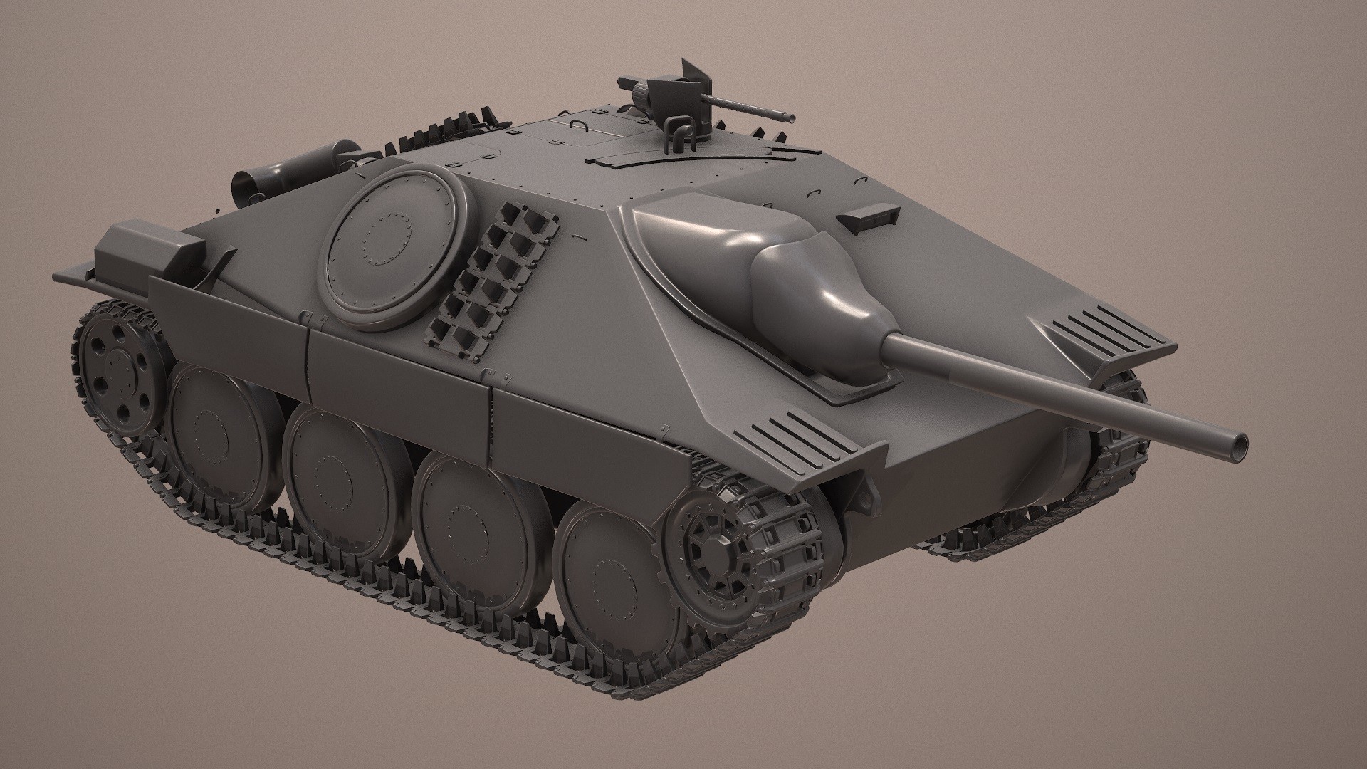 ArtStation - Tank Hunter Jagdpanzer 38 T "Hetzer"