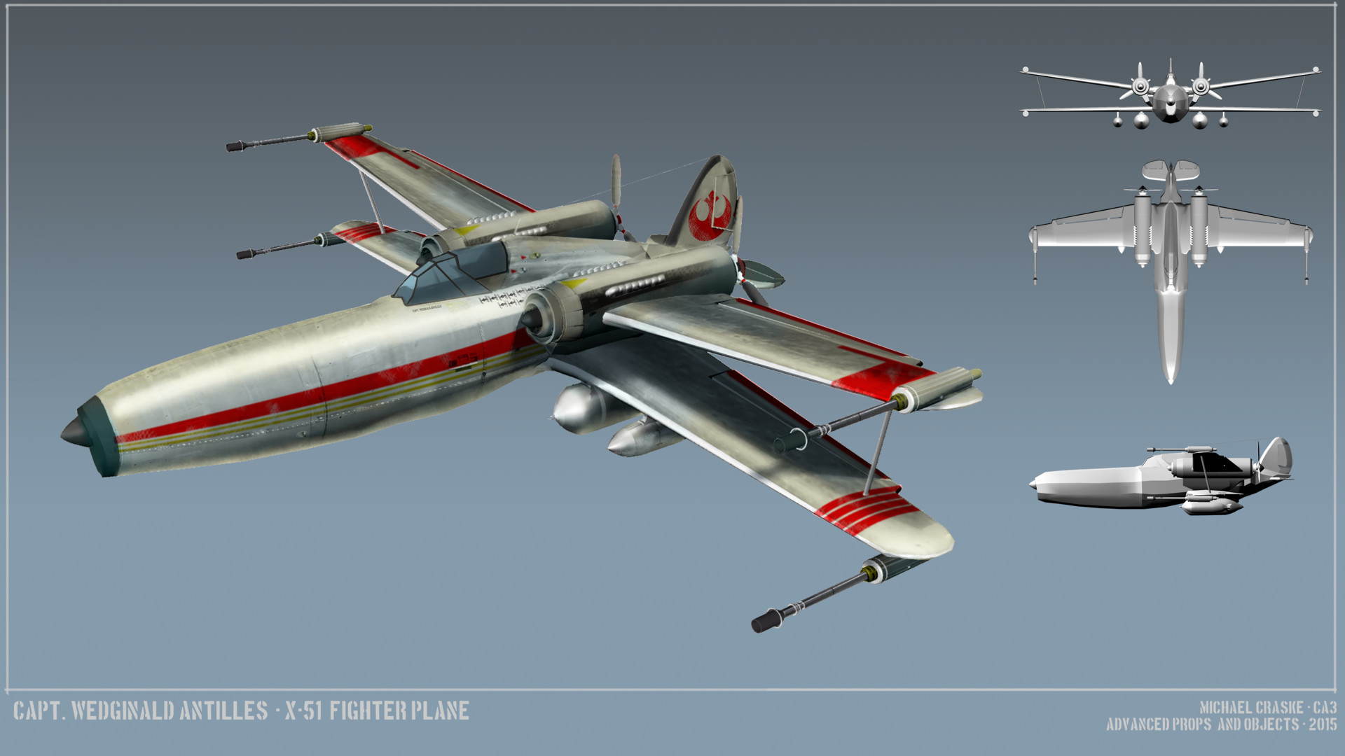 Michael Craske - X-51 FIGHTER PLANE