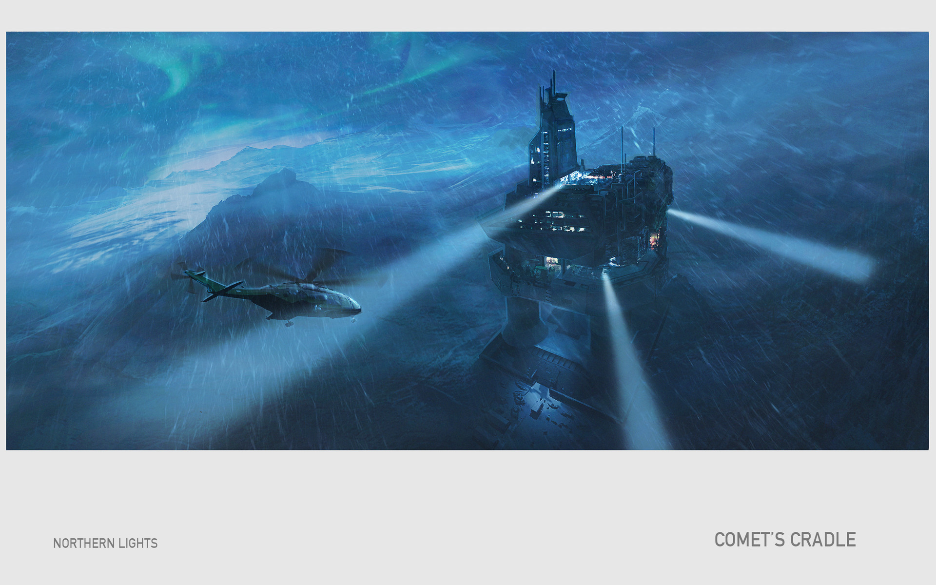 ArtStation - Comet's Cradle Environment Development