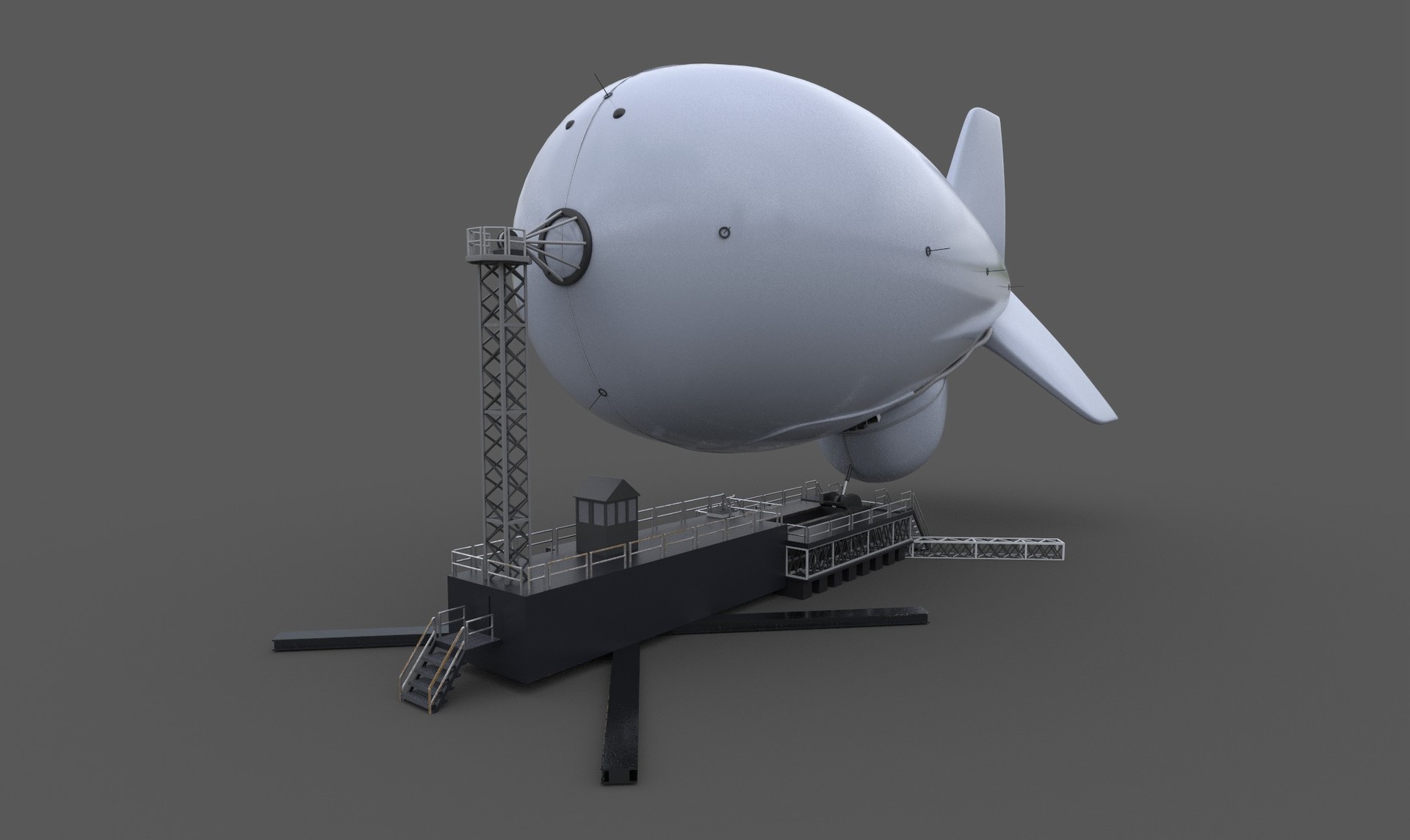 ArtStation - JLENS ( Joint Land Attack Cruise Missile Defense Elevated ...
