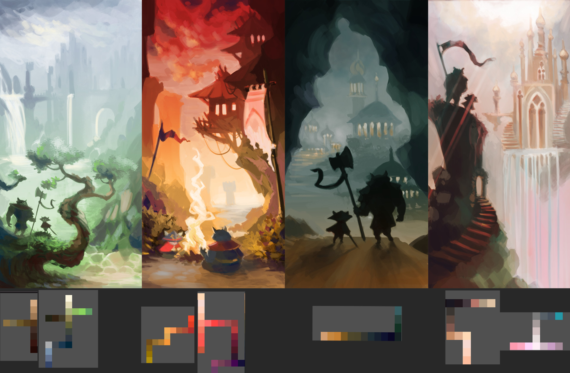 ArtStation - Concepts for Swansong