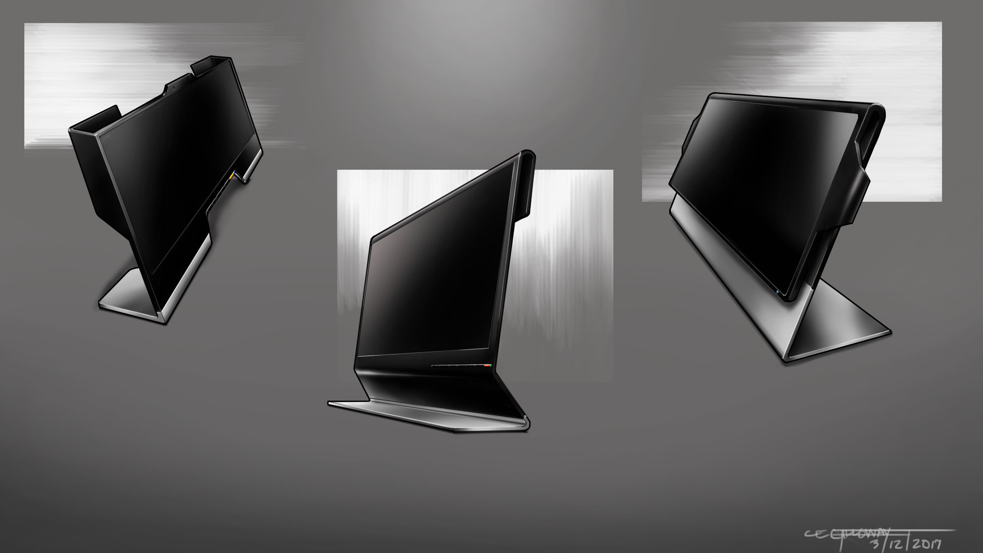 ArtStation - PC Monitor Concepts