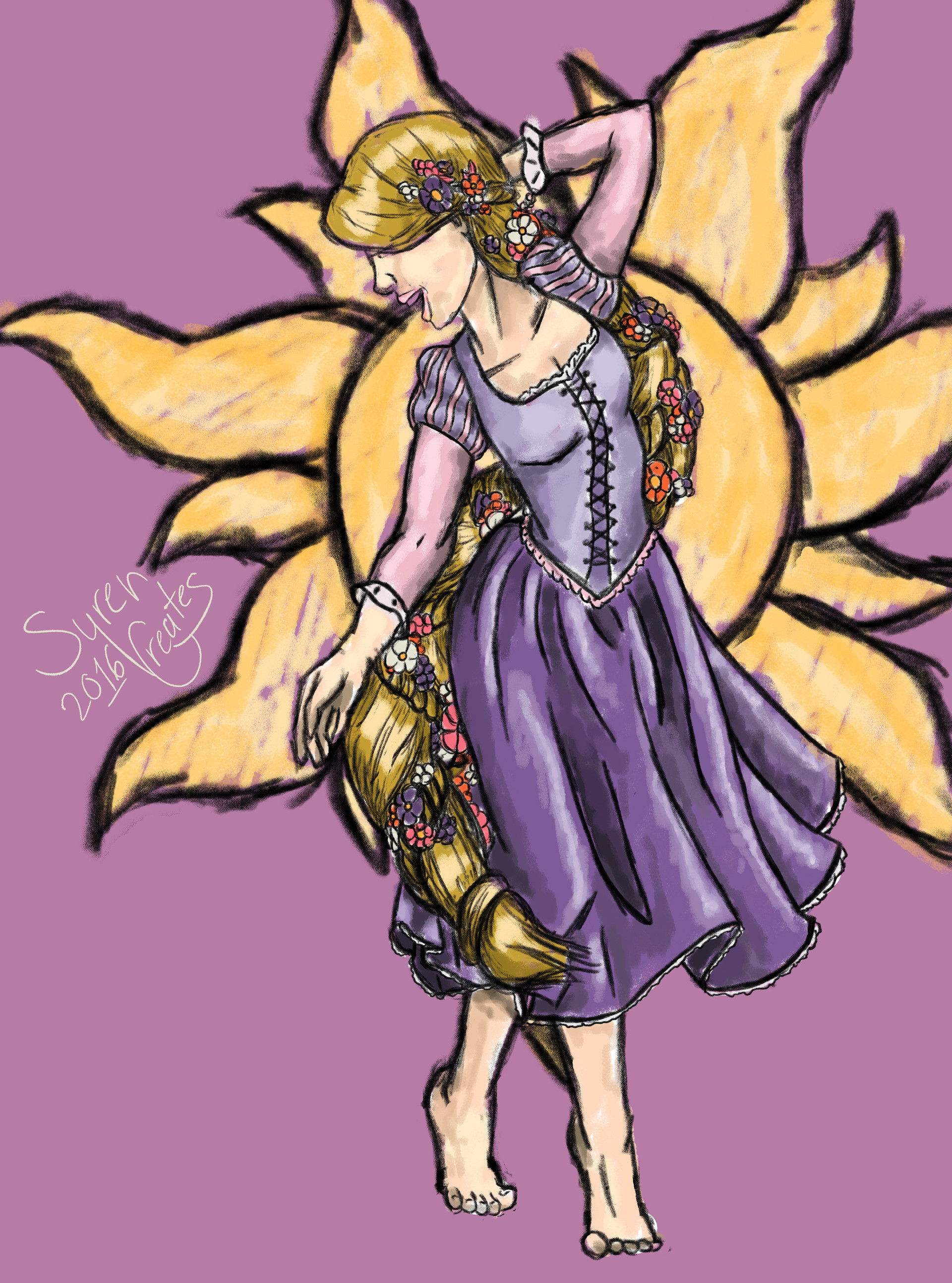 ArtStation - Rapunzel