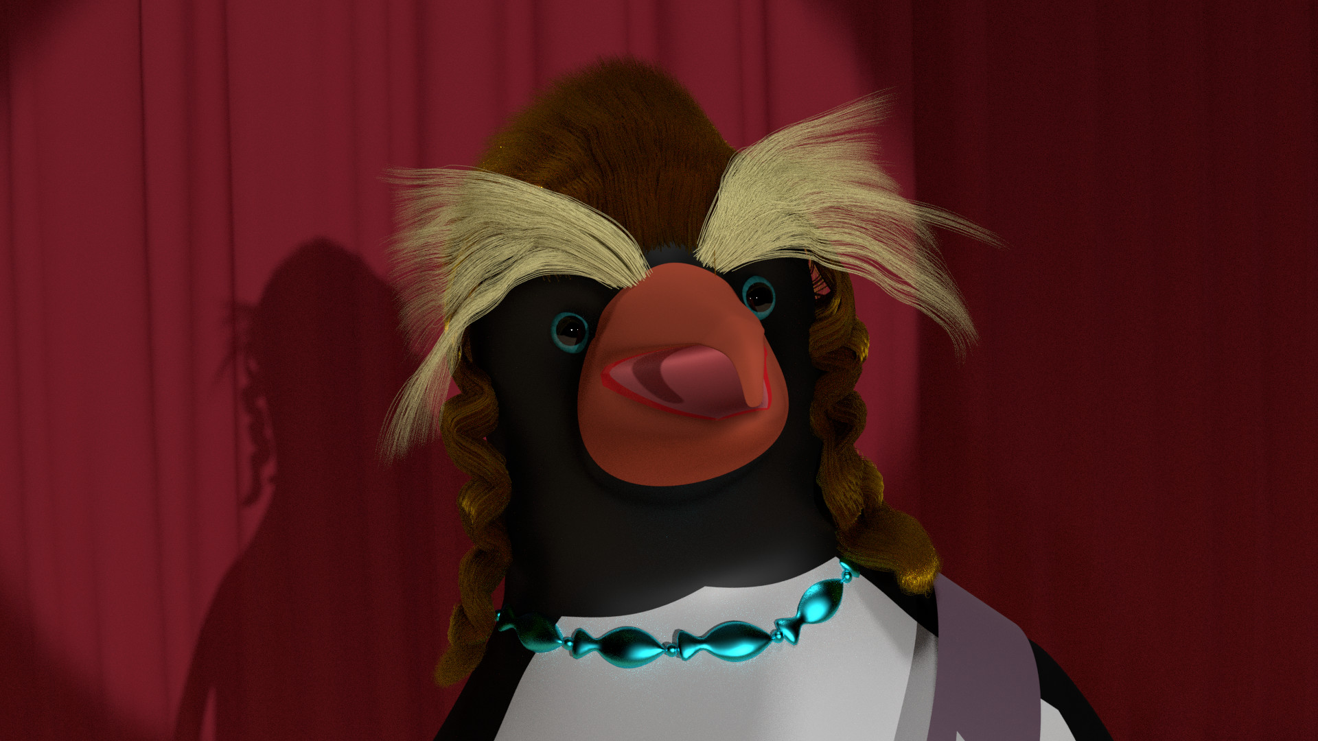 ArtStation - Course Weekly Challenge - Miss Pengu Contest