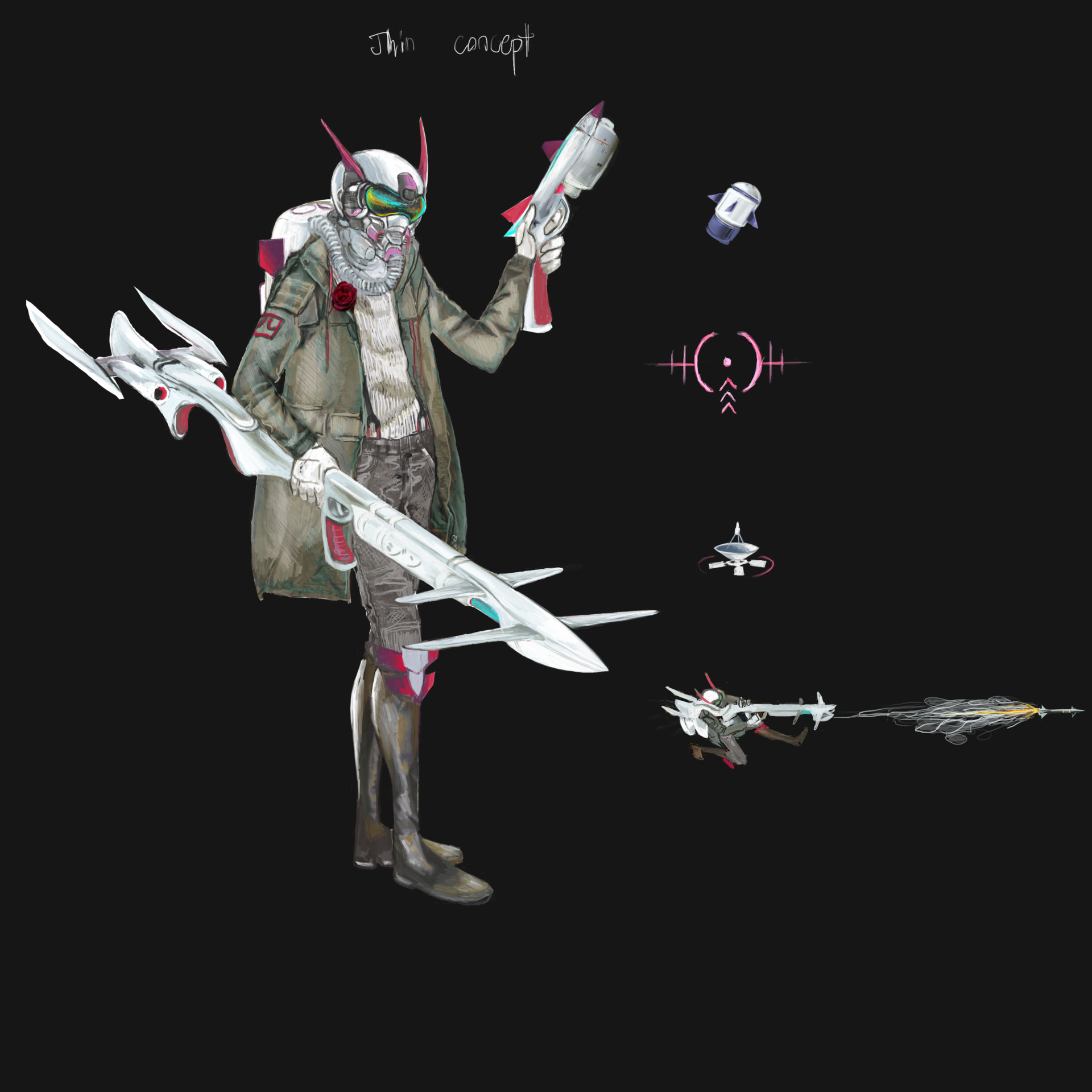 ArtStation - Jhin concept