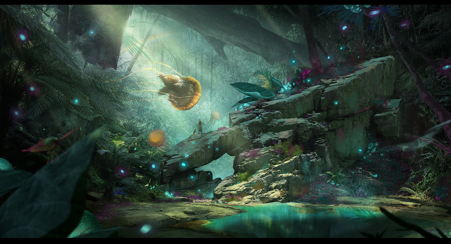 magic forest artstation