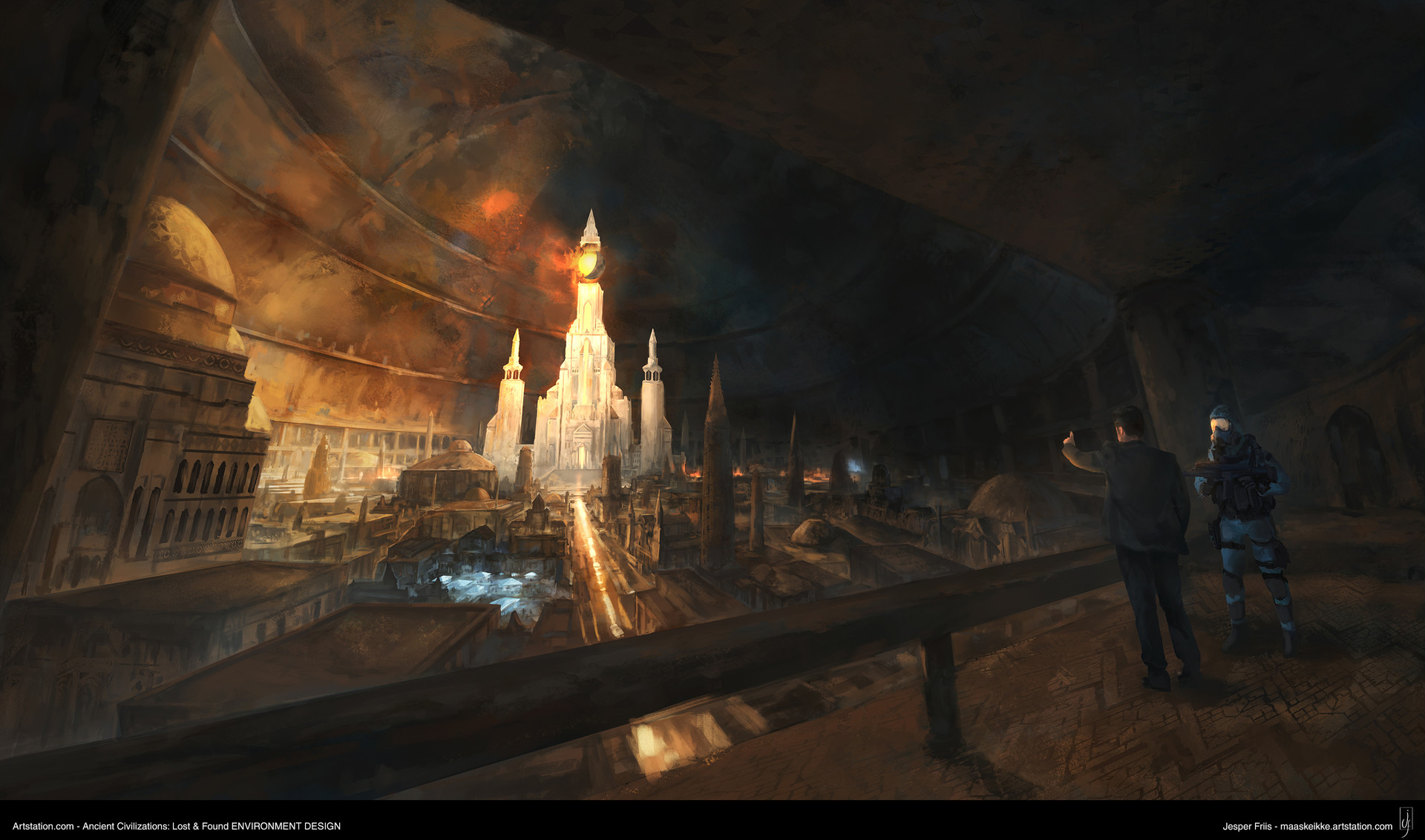 ArtStation - Ancient Civilizations: Lost & Found - ENVIRONMENT DESIGN