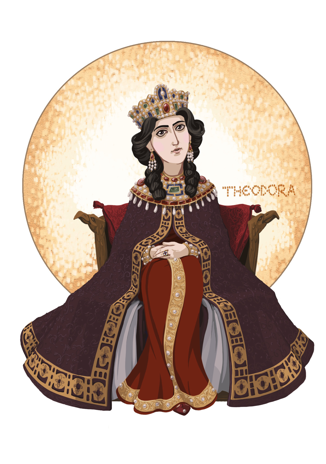 ArtStation - Empress Theodora