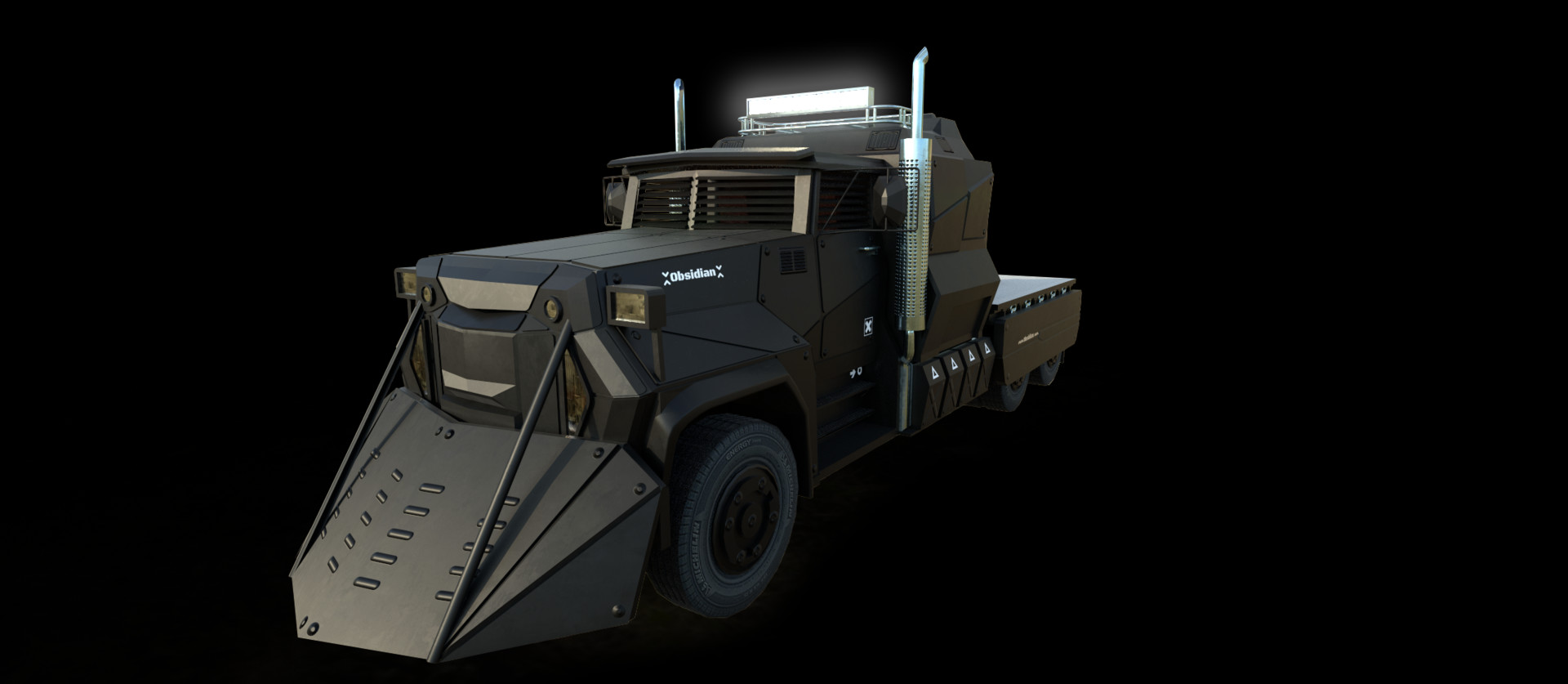 ArtStation - Obsidian truck