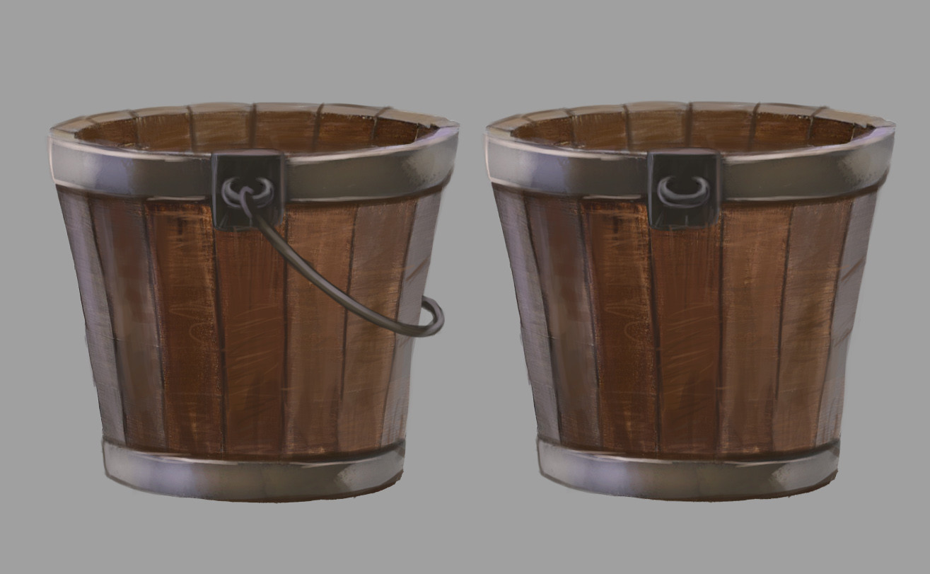 ArtStation - Bucket Barrel - Assets
