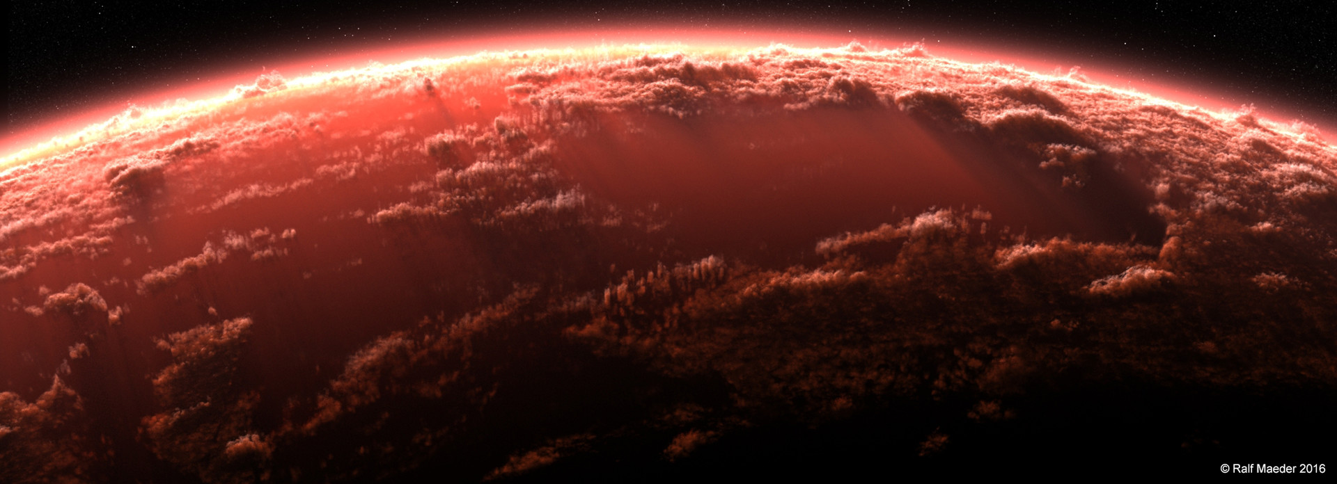 ArtStation - Red Planet up close