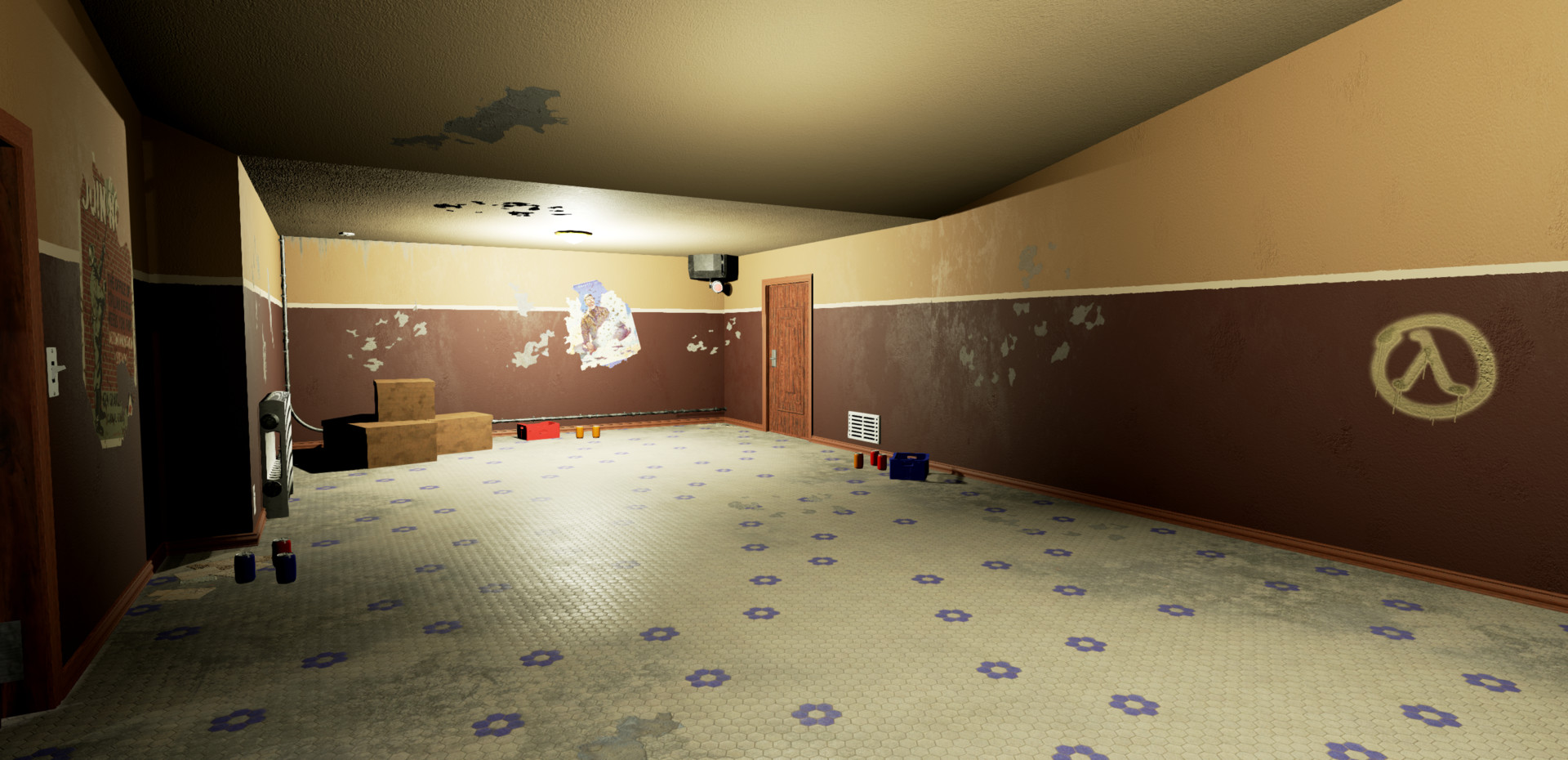 Andrew Schurr - Half Life 2 Inspired Apartment