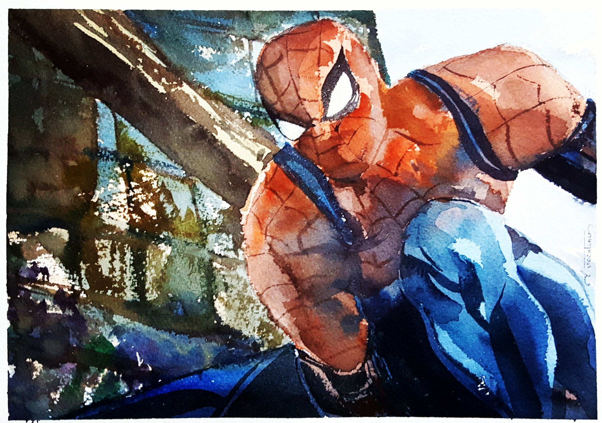 Letícia Vicentini - Super Hero drawings