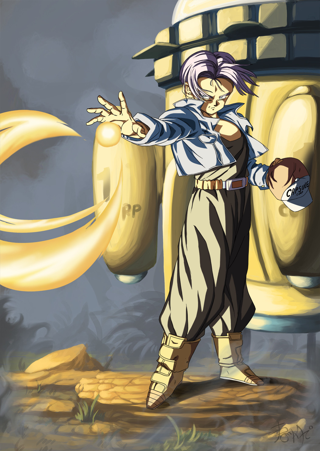 ArtStation - Trunks in the Fog