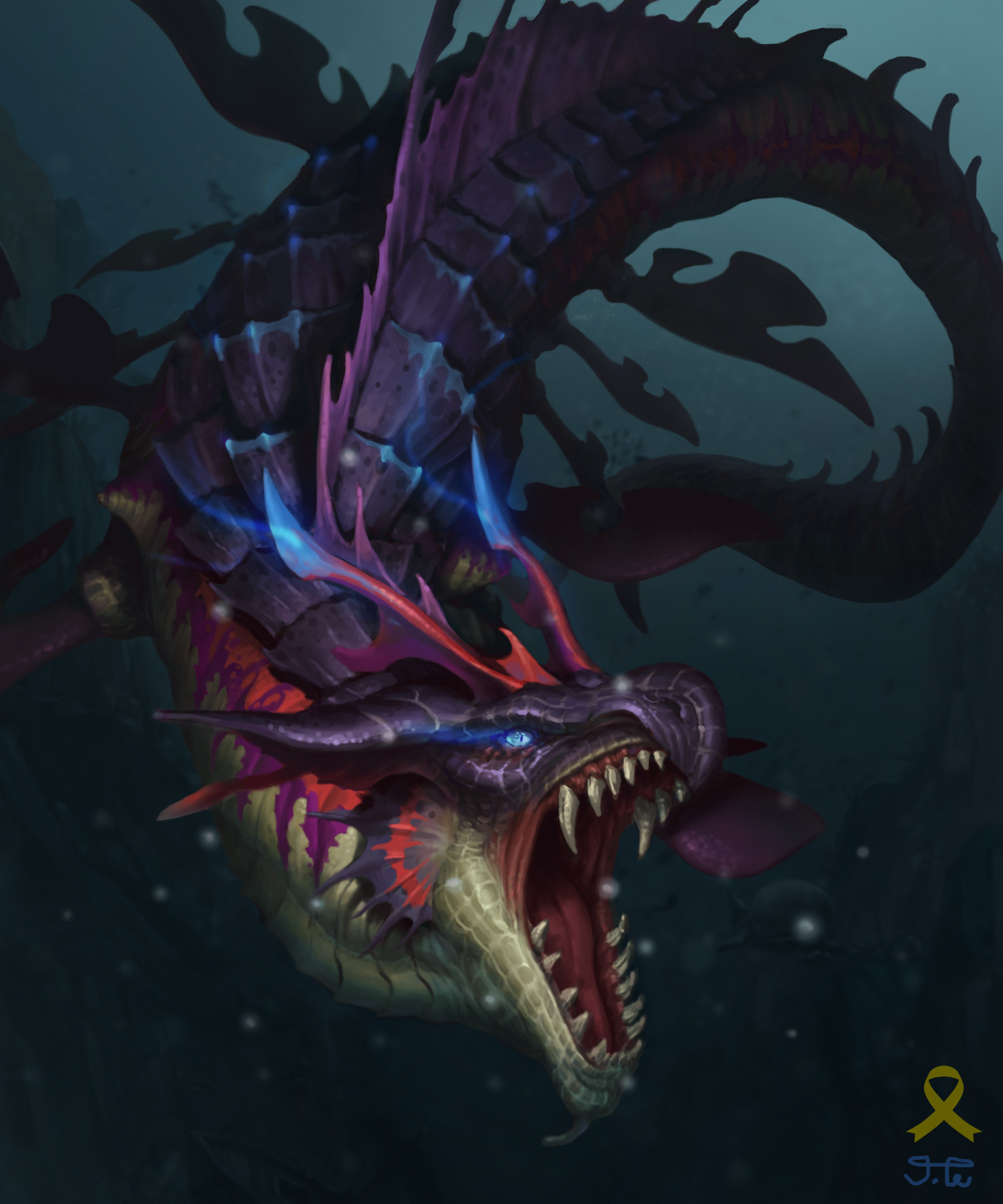 ArtStation - abyss dragon