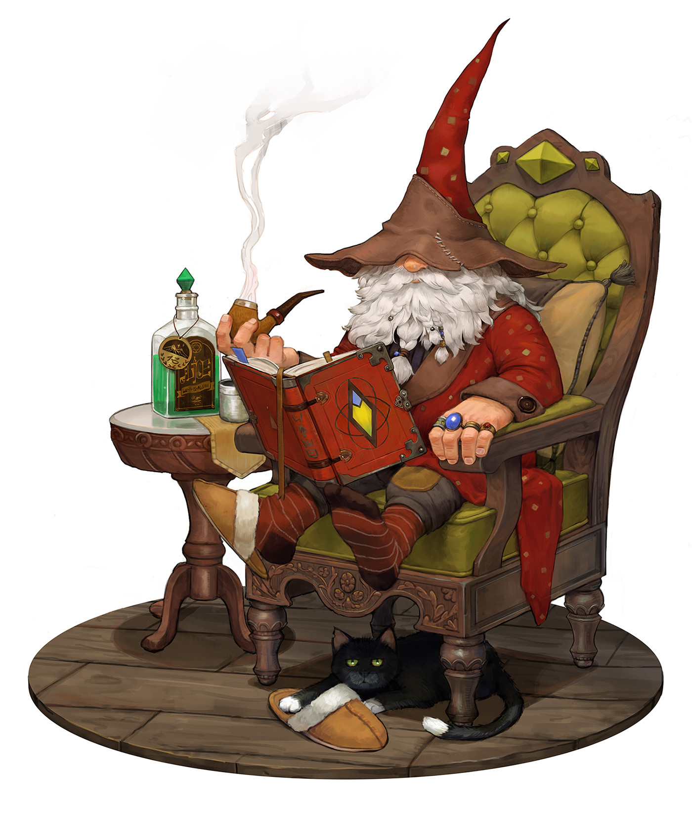 ArtStation - Dwarf Mage