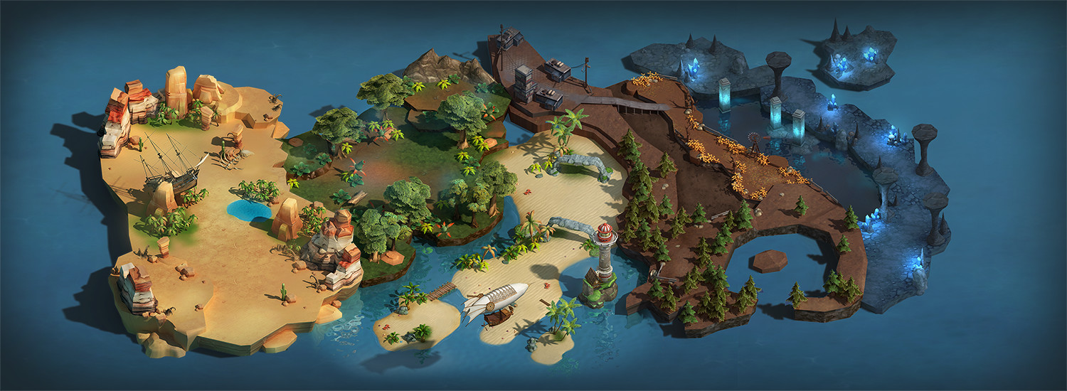 ArtStation - worldmap