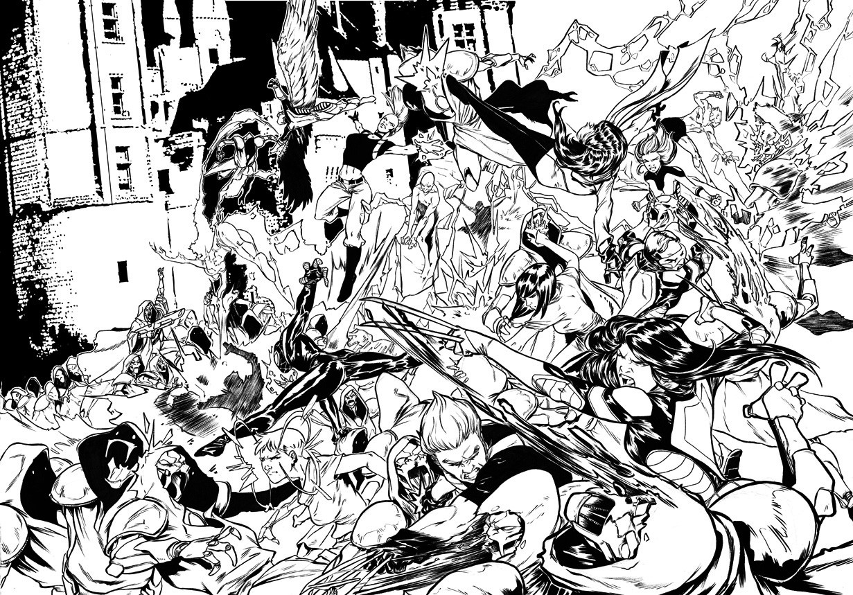 ArtStation - All New X-Men Test pages