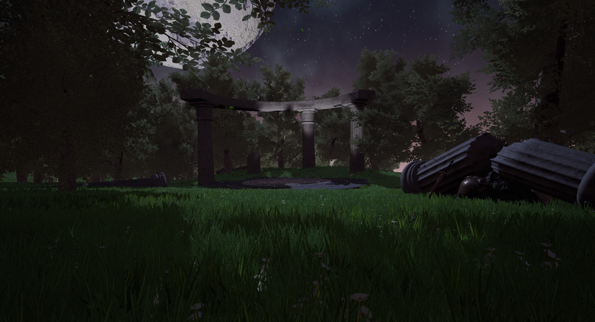 ArtStation - Magic Ruins - UE4 Scene