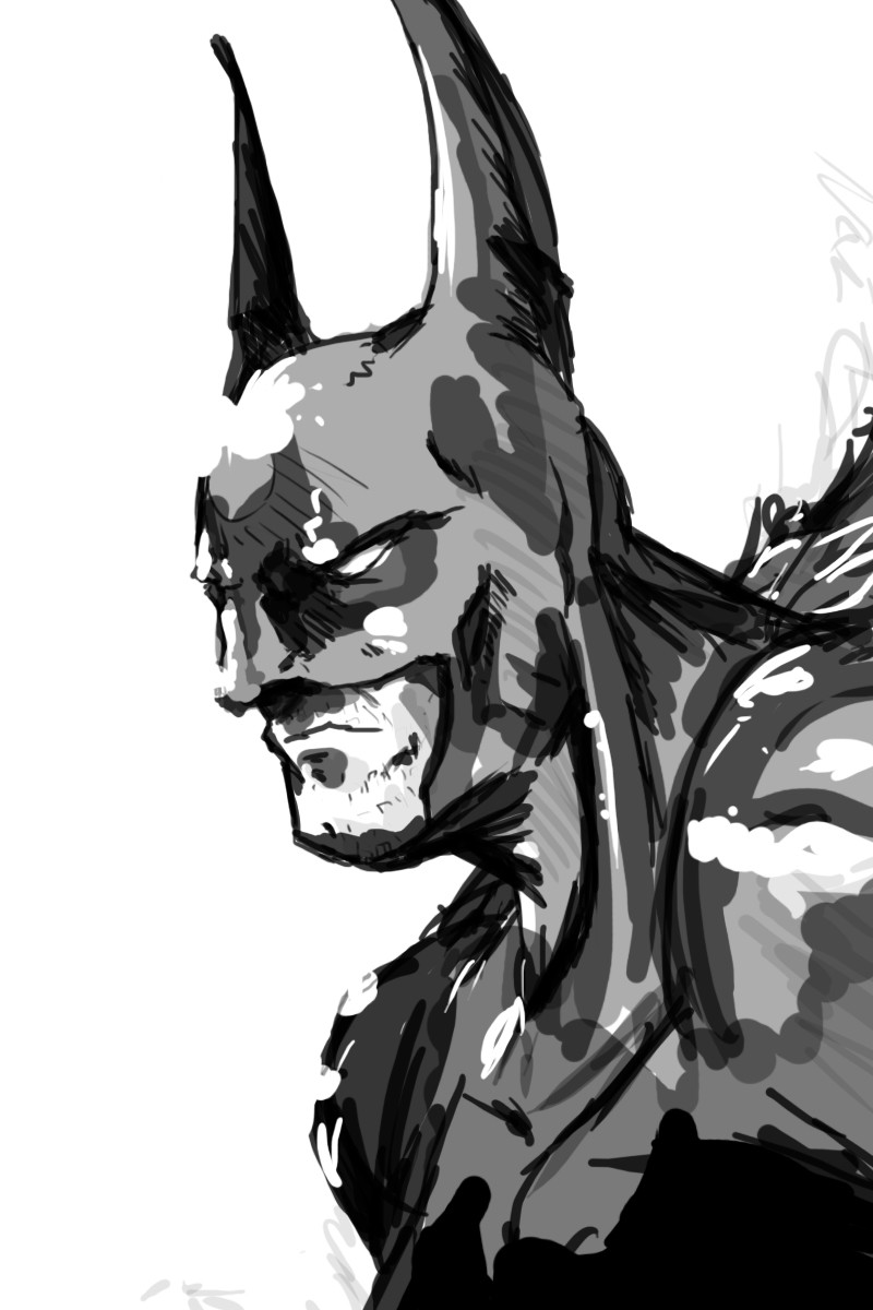 ArtStation - Batman Sketch