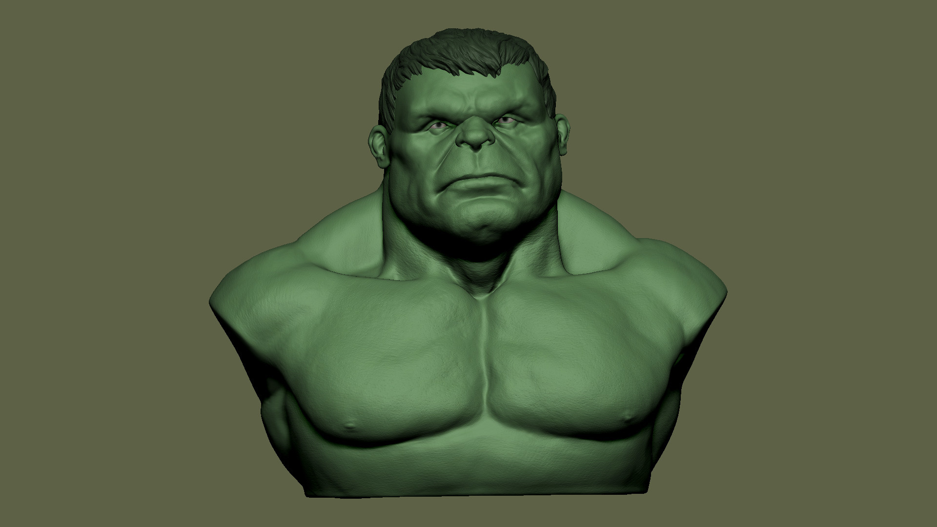 ArtStation - The Hulk - Collectible Bust
